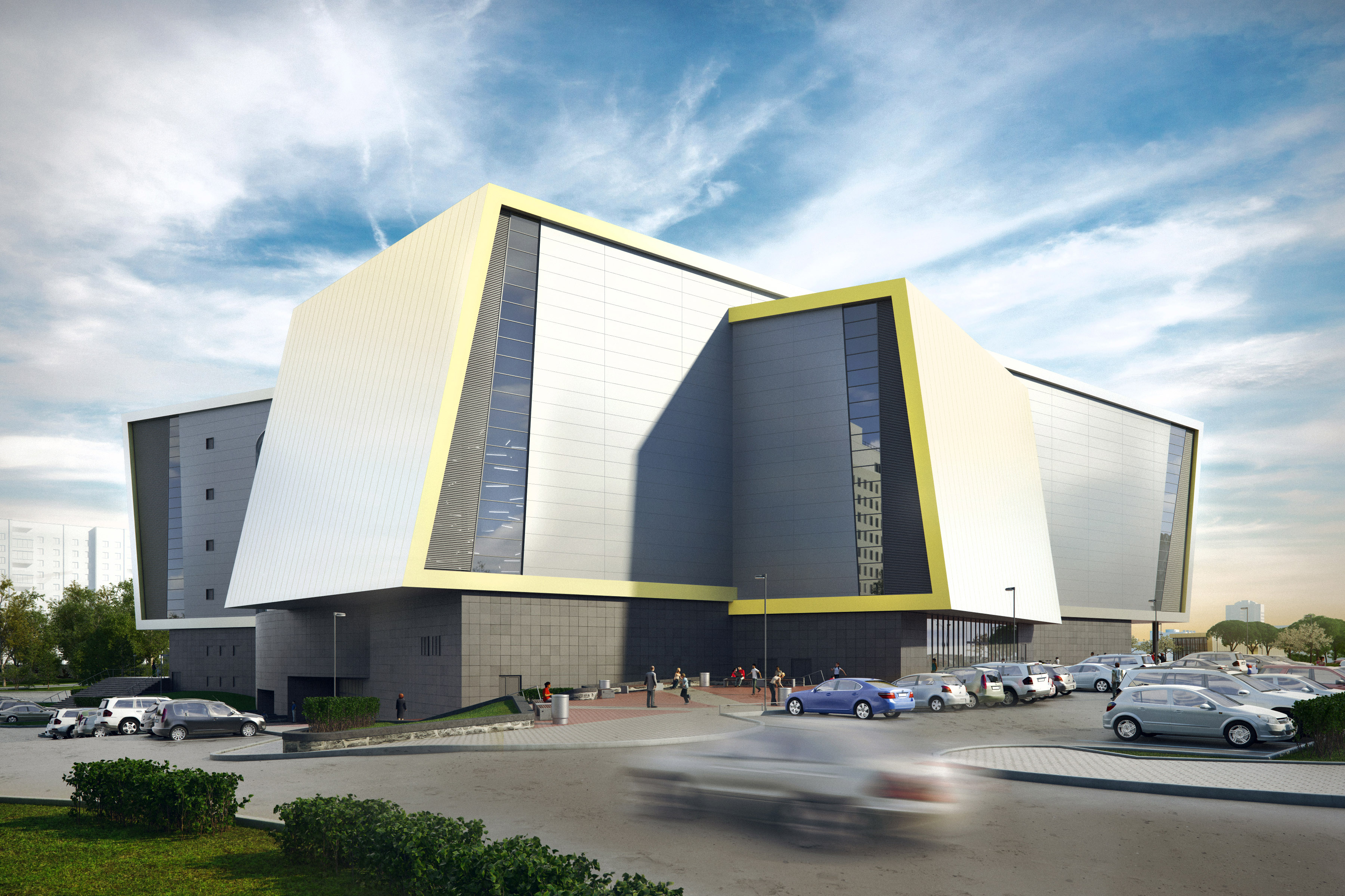 Shopping Mall in Bratsk by lightcache.ru - Architizer