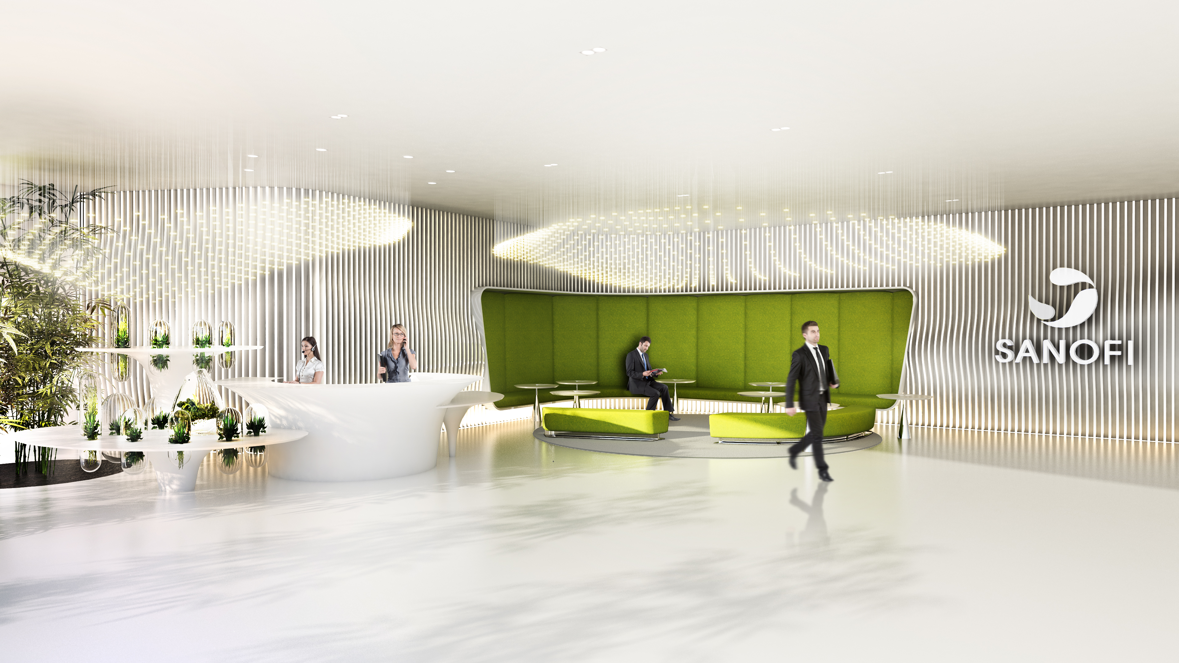 Sanofi headquarters by SCAU architecture - Architizer