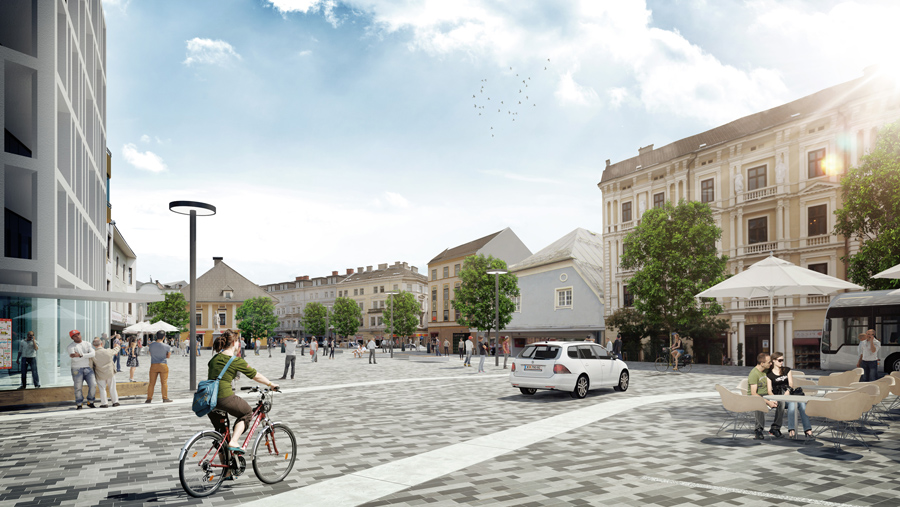 Hans-Gasser square by Söhne & Partner Architects - Architizer