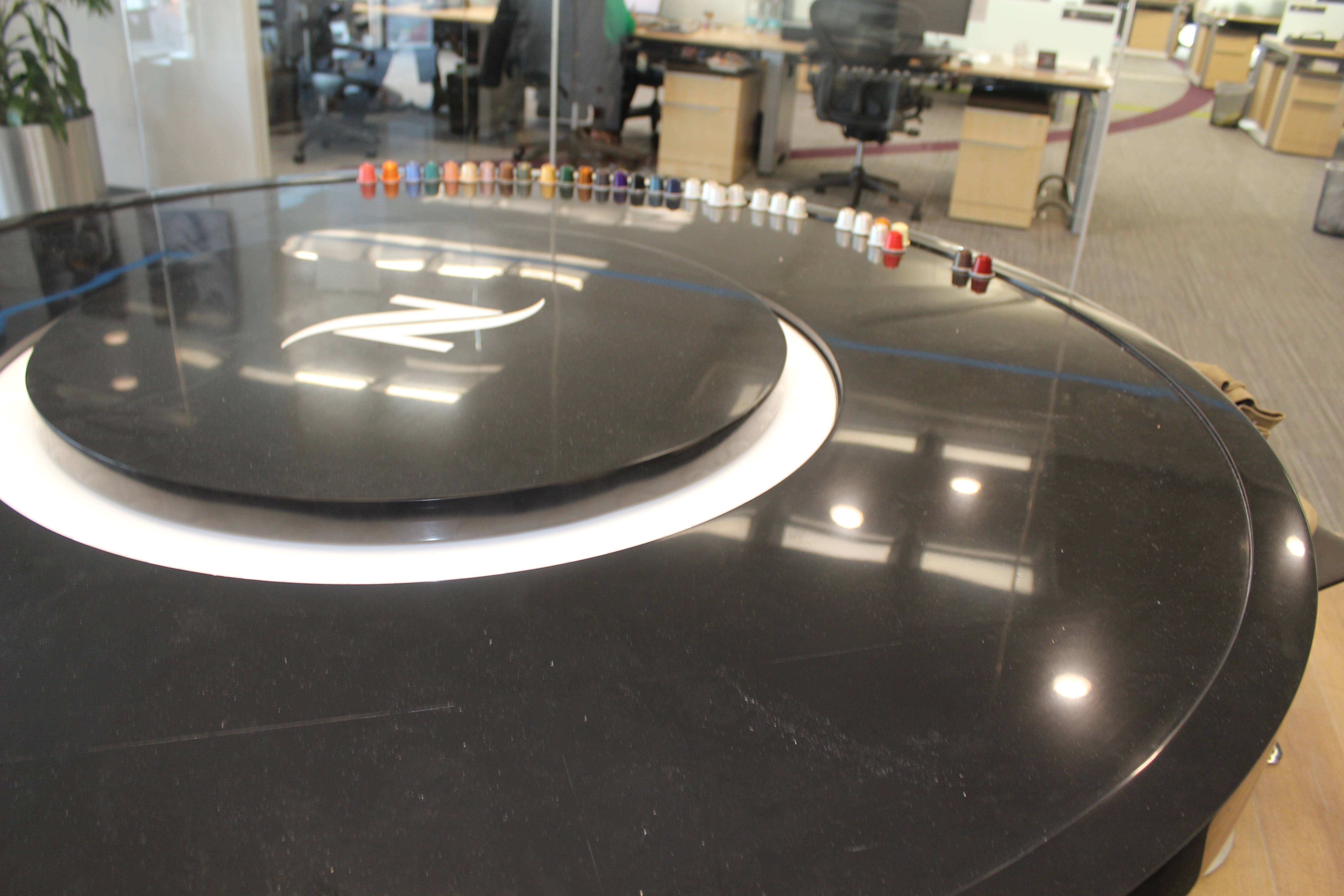 Nespresso TASTING ROOM TABLE by PARAMETRICA - Architizer