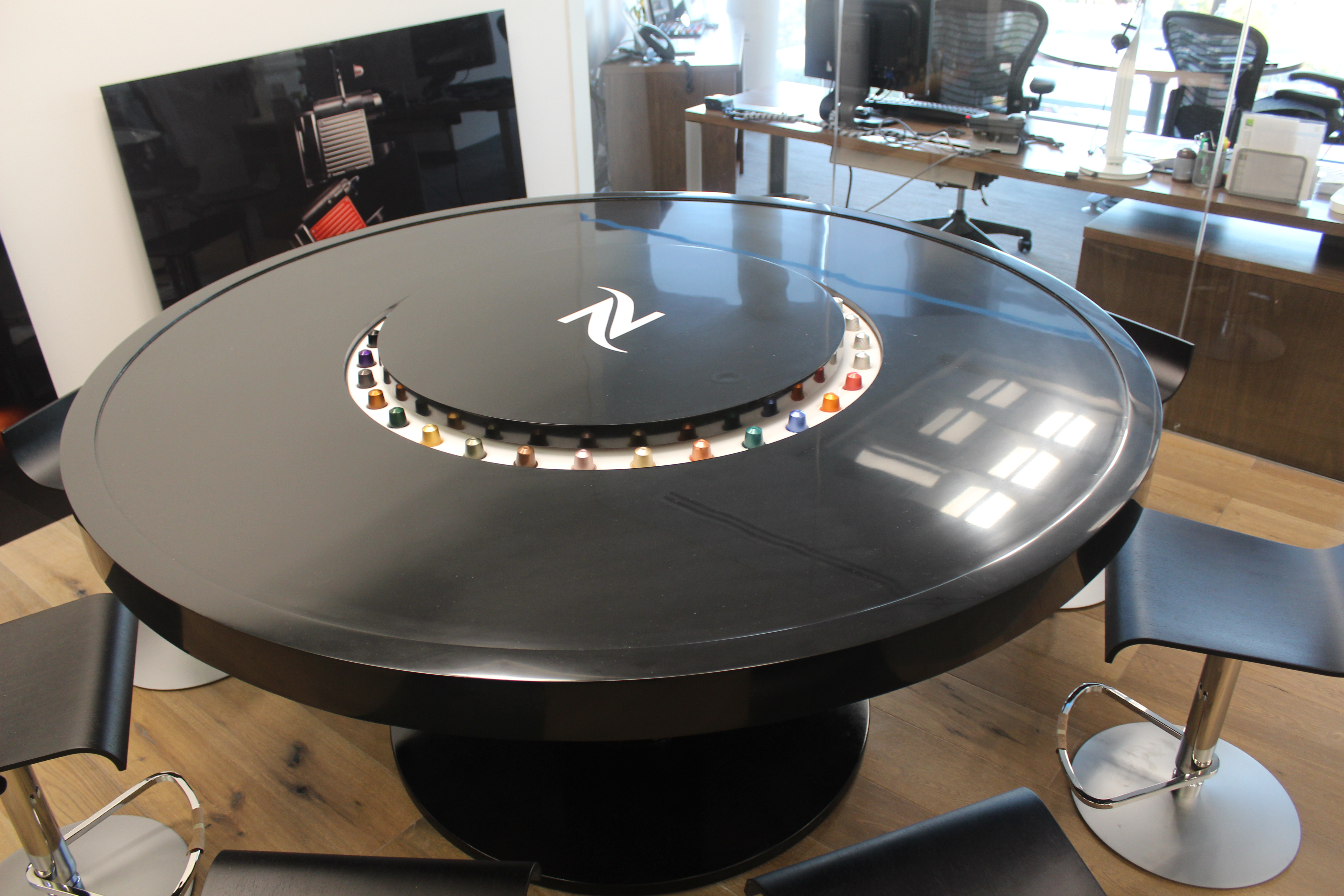 Nespresso TASTING ROOM TABLE by PARAMETRICA - Architizer