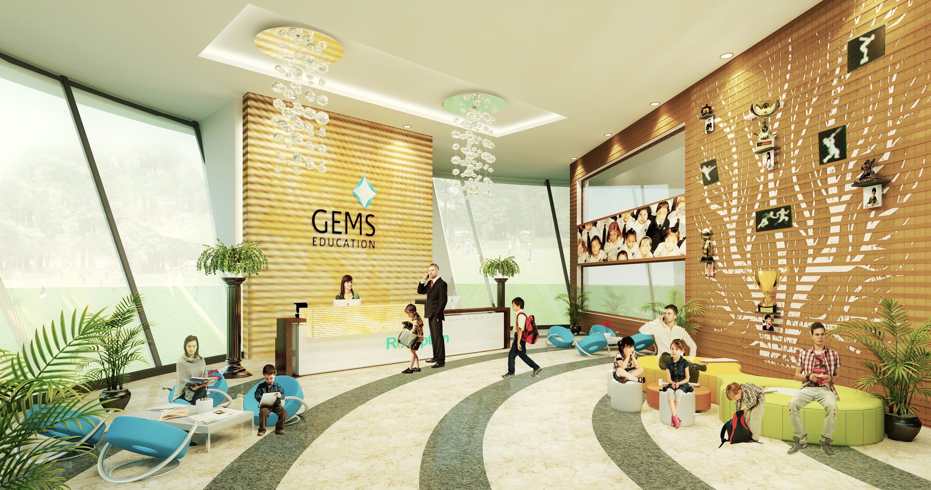 GEMS SCHOOL- "A school in the lap of nature" by Creative Group New ...