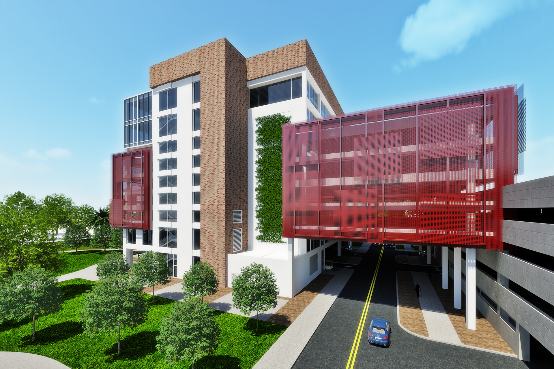 Mixed-Use Parking Garage Study by Design Styles Architecture - Architizer