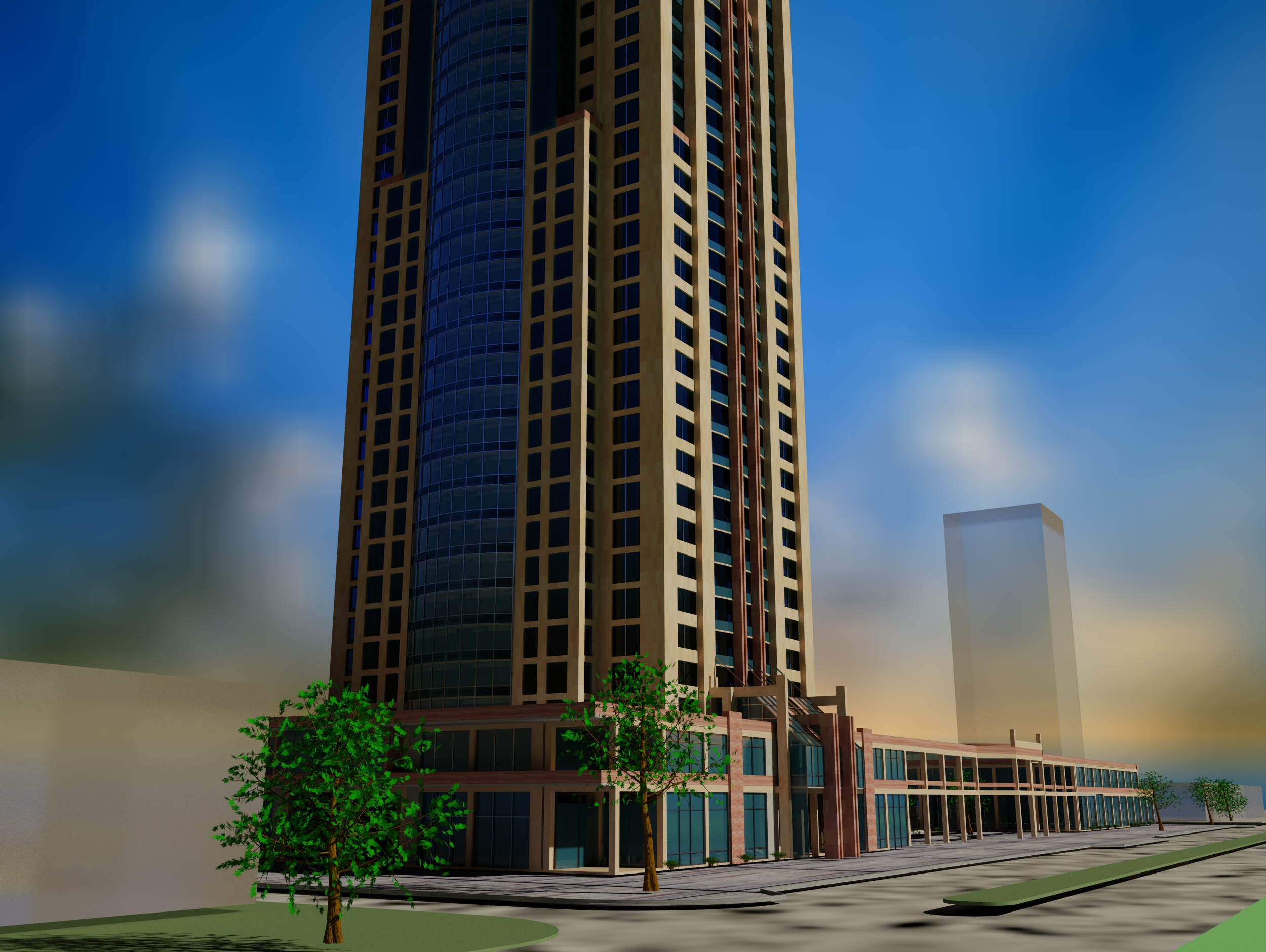 Business tower in Yerevan , Armenia by ZA architect LLC, Zareh ...