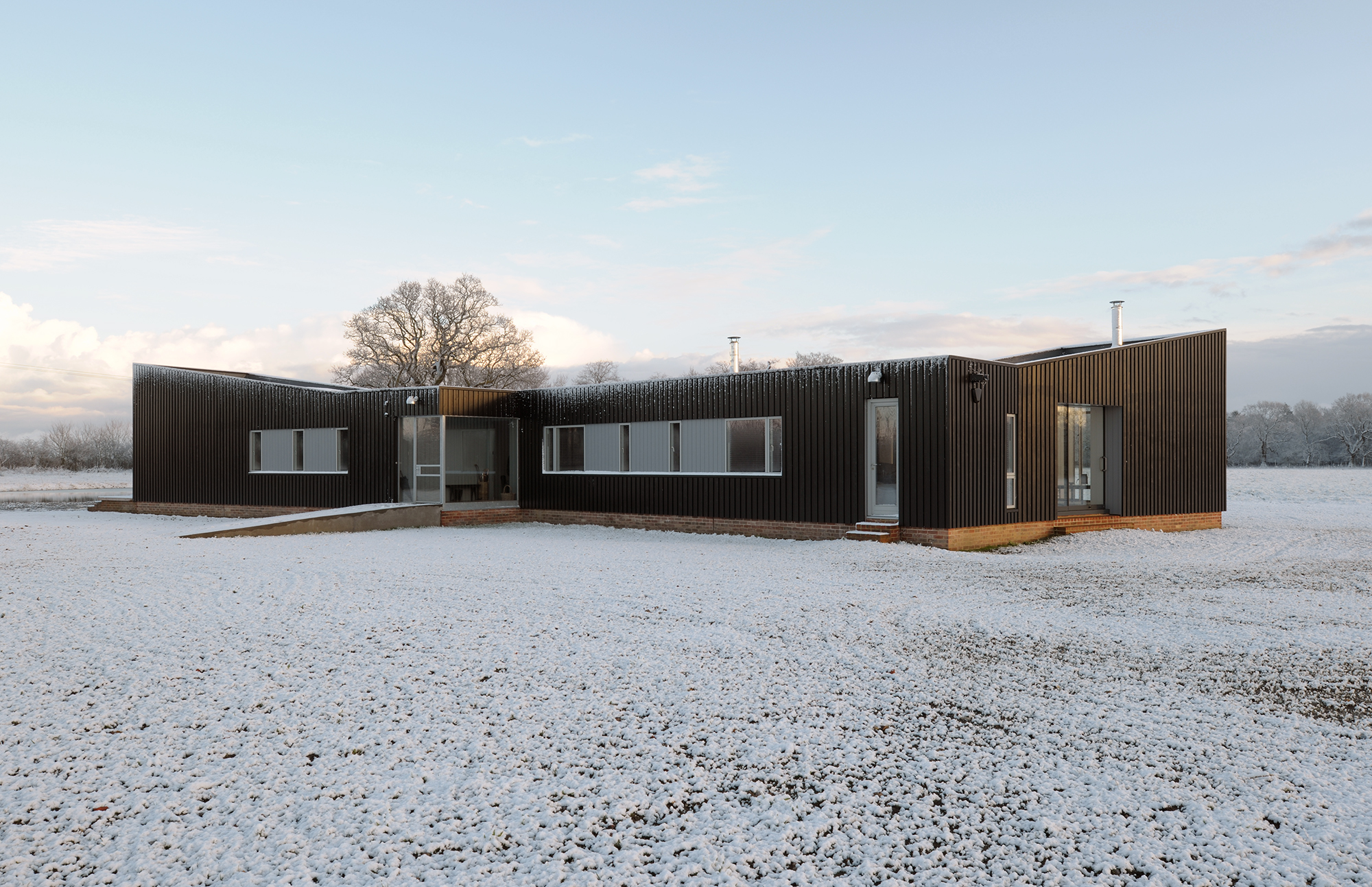 New House at Walk Barn Farm by Charles Barclay Architects - Architizer