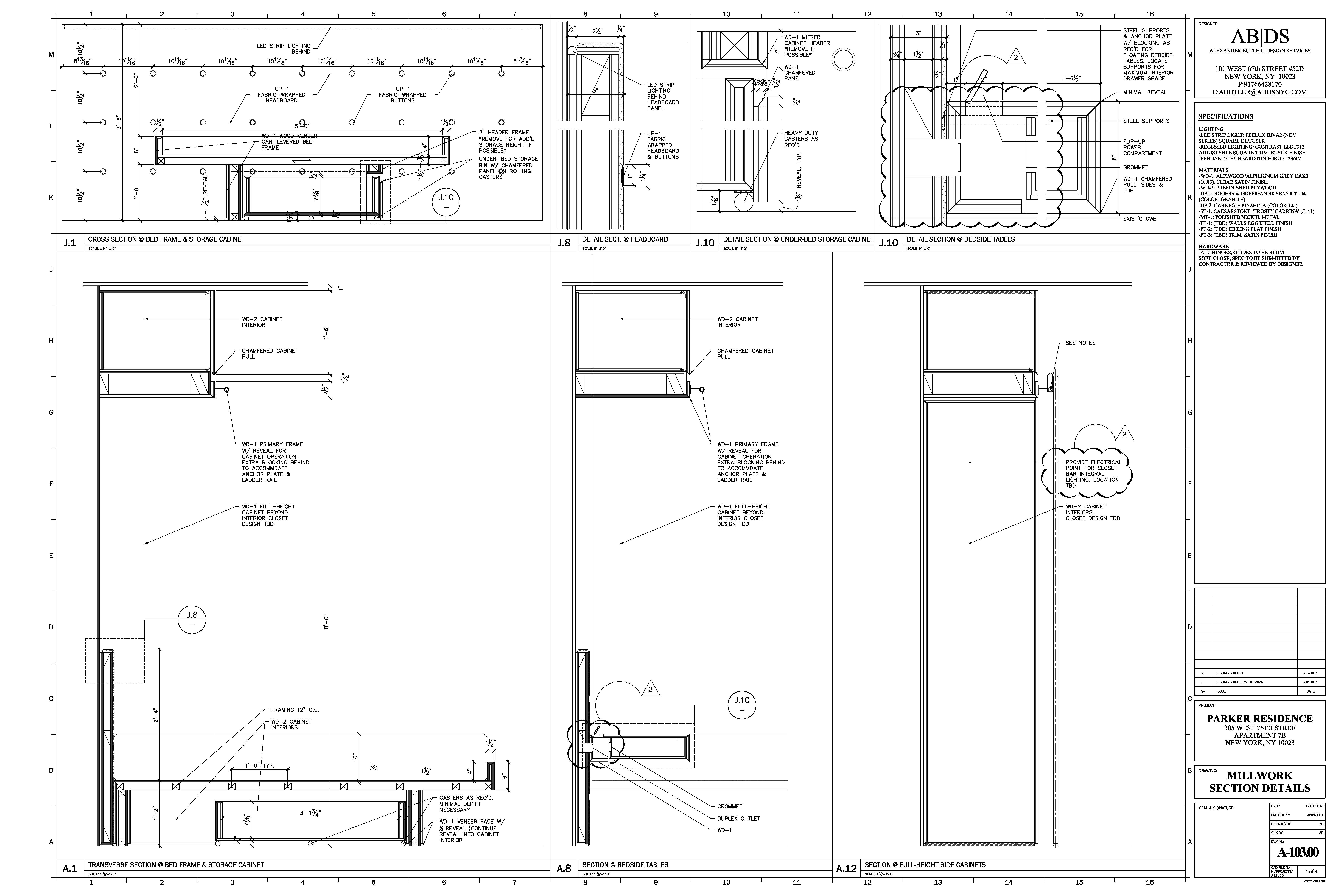 West 76th Street Residence by Alexander Butler | Design Services, LLC ...