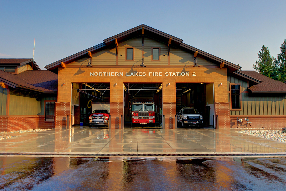 Northern Lakes Fire Station No. 2 by Perlman Architects of Arizona, Inc ...