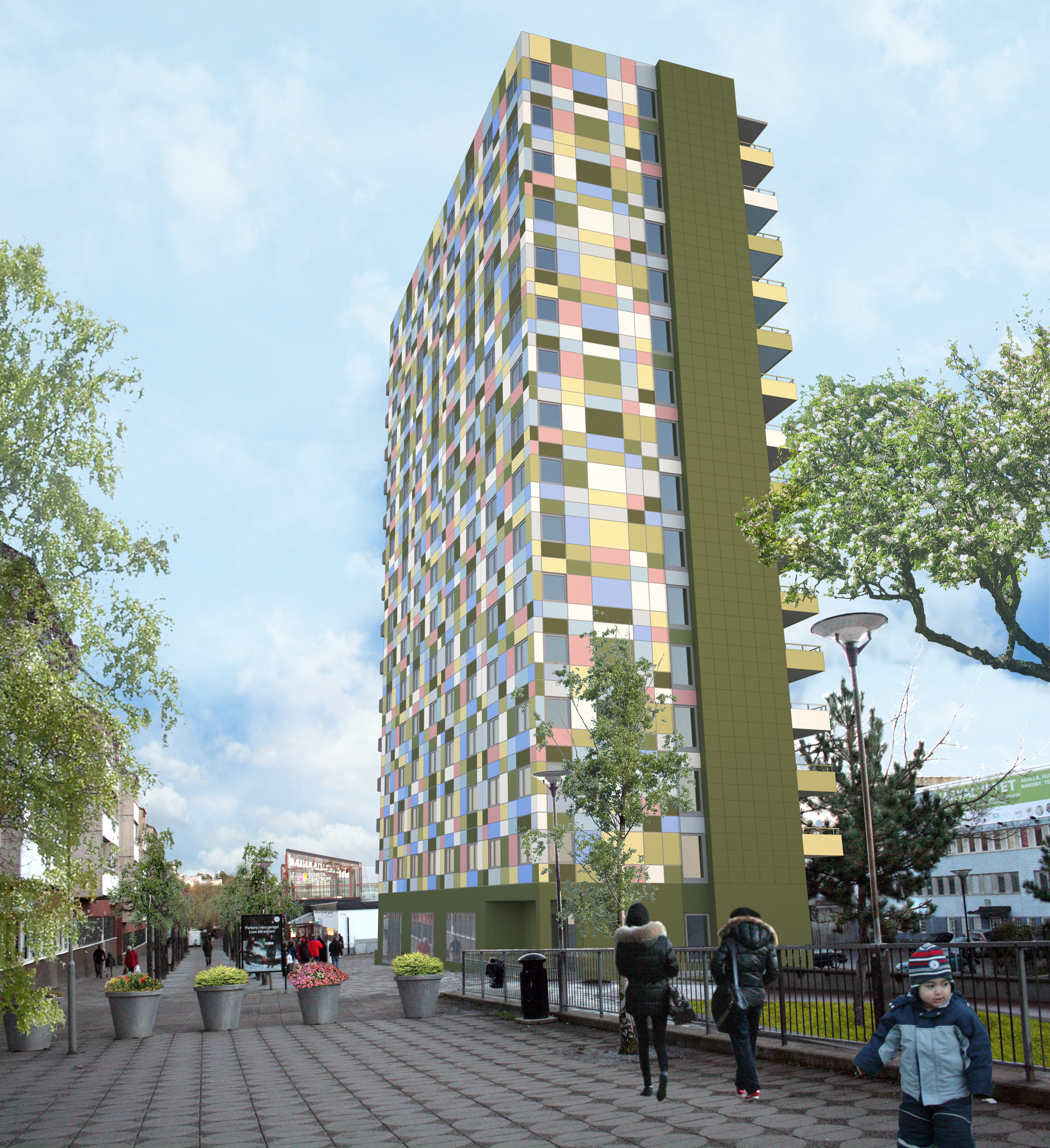 Tensta Torn by Belatchew Arkitekter AB - Architizer