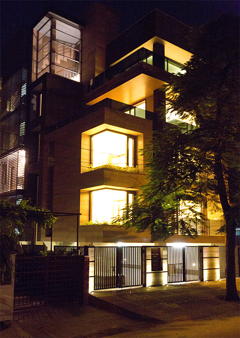 Cuboid House by Amit Khanna Design Associates - Architizer