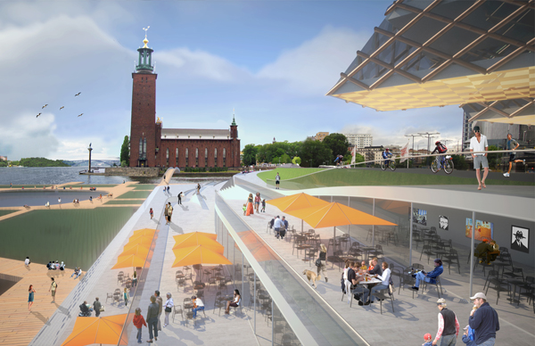 Stadsbryggan Tegelbacken by Belatchew Arkitekter AB - Architizer