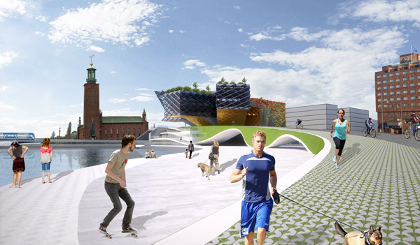 Stadsbryggan Tegelbacken by Belatchew Arkitekter AB - Architizer