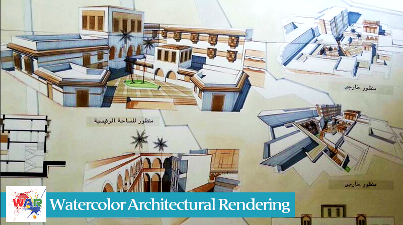 Watercolor Rendering by Watercolor Architectural Rendering - Architizer
