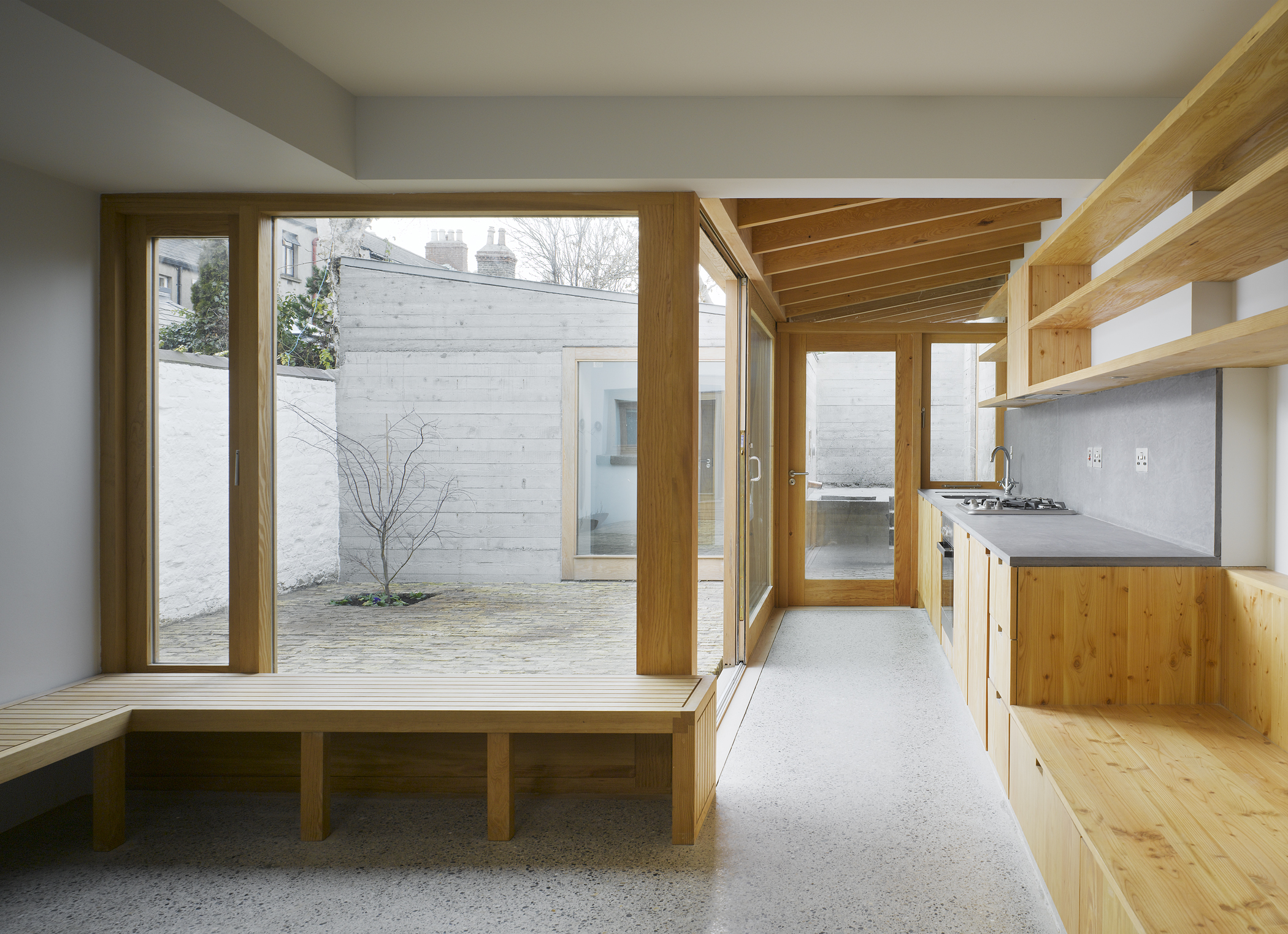 Laneway Wall Garden House by Donaghy & Dimond Architects - Architizer