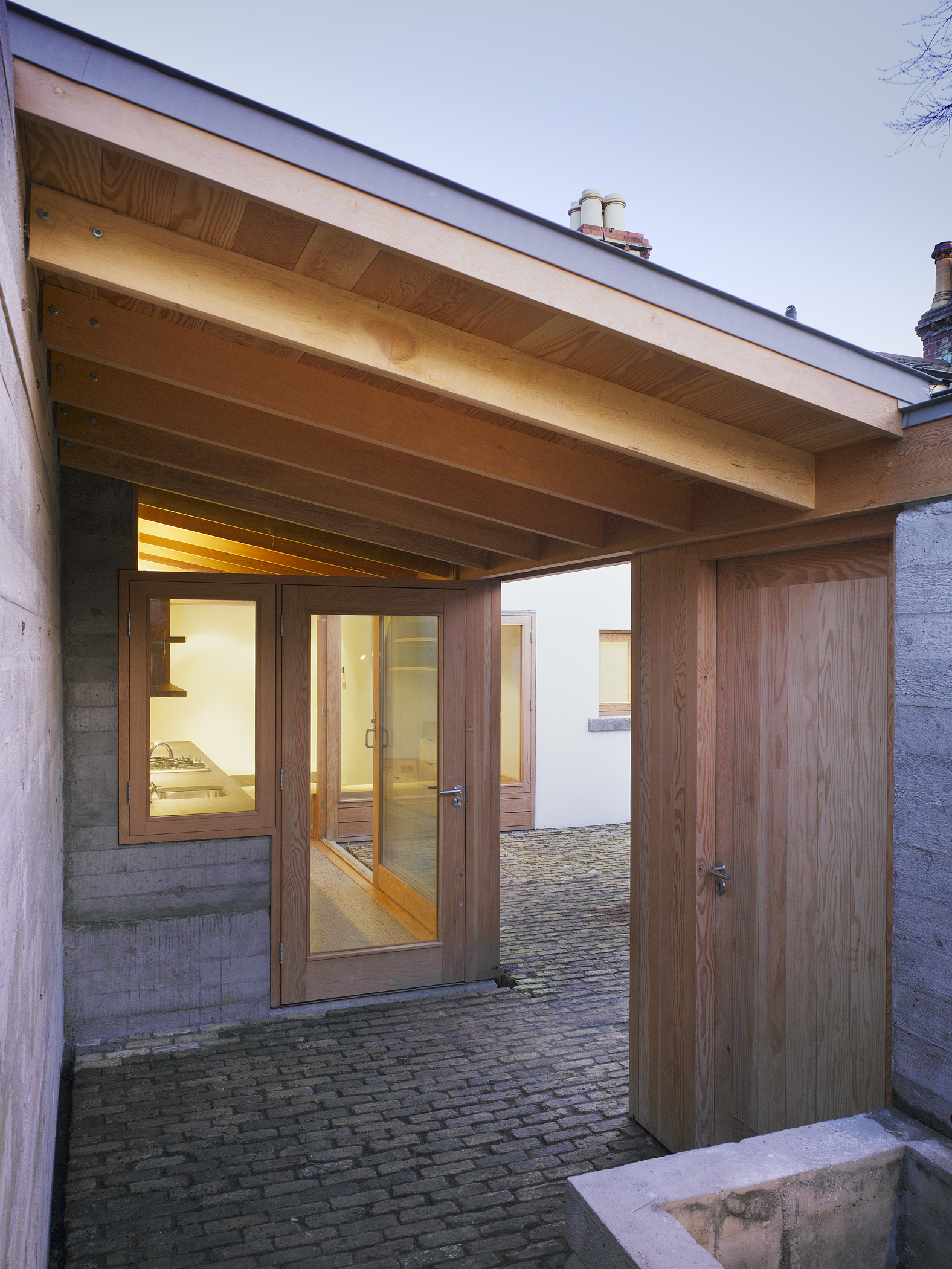 Laneway Wall Garden House by Donaghy & Dimond Architects - Architizer