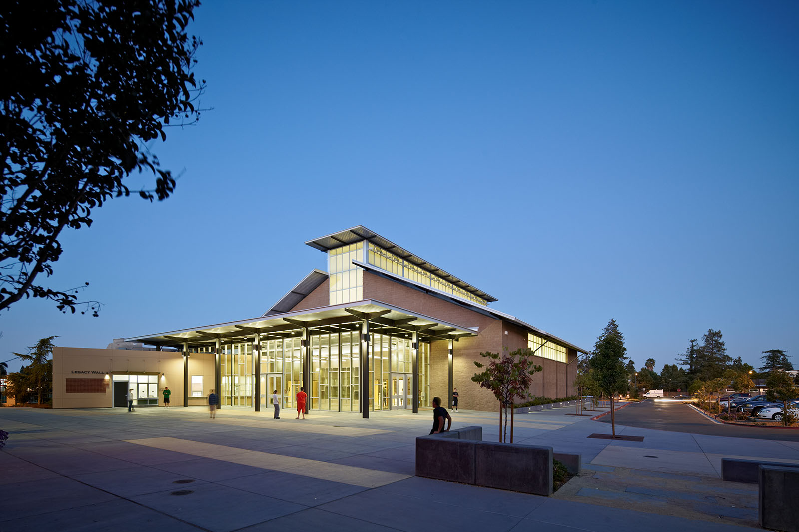 Sequoia High School New Gymnasium by CAW Architects - Architizer