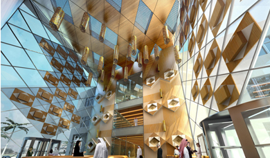 Administration Building of Ministry of Awqaf and Islamic Affairs by GEC ...