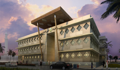 Administration Building of Ministry of Awqaf and Islamic Affairs by GEC ...