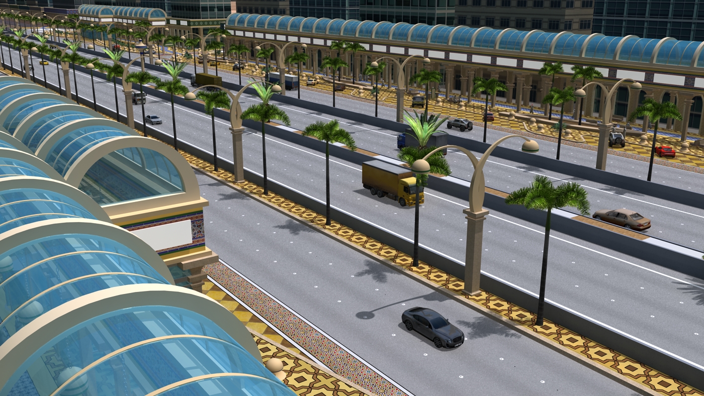 Dirab Road Streetscape by DALEY RENDERINGS - Architizer