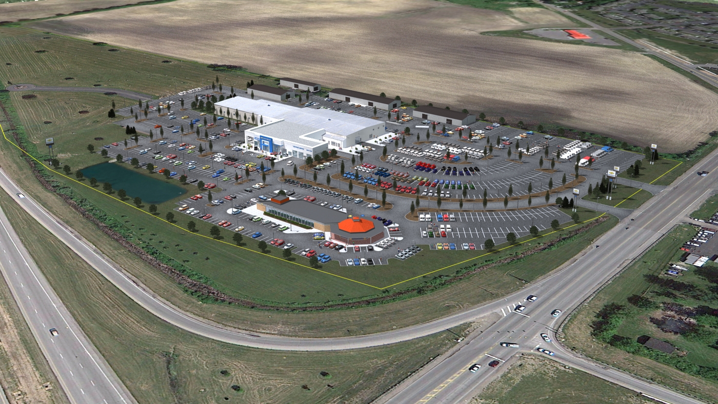 Jeff Wyler Chevrolet Dealership by DALEY RENDERINGS - Architizer