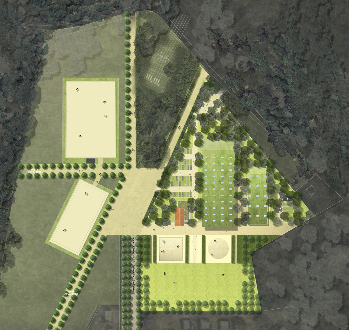 Equestrian center by B+C Architectes - Architizer