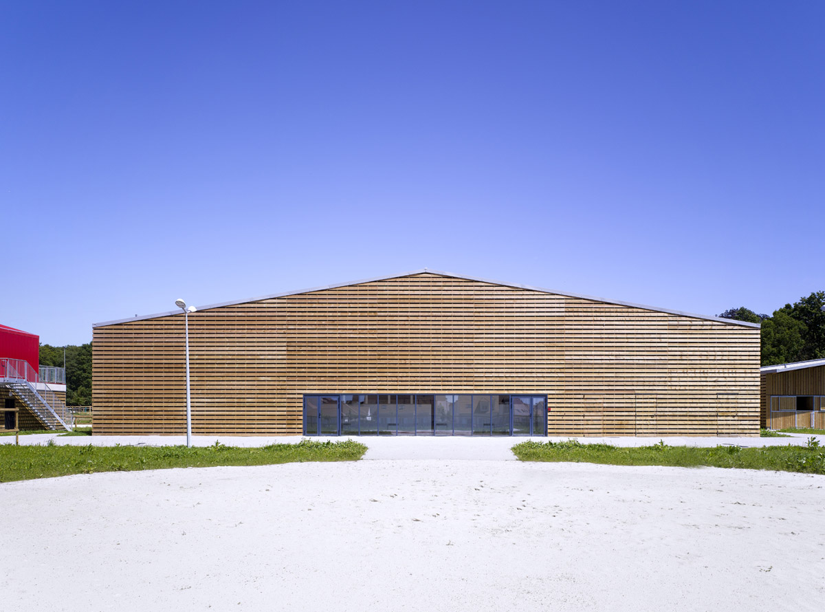 Equestrian center by B+C Architectes - Architizer