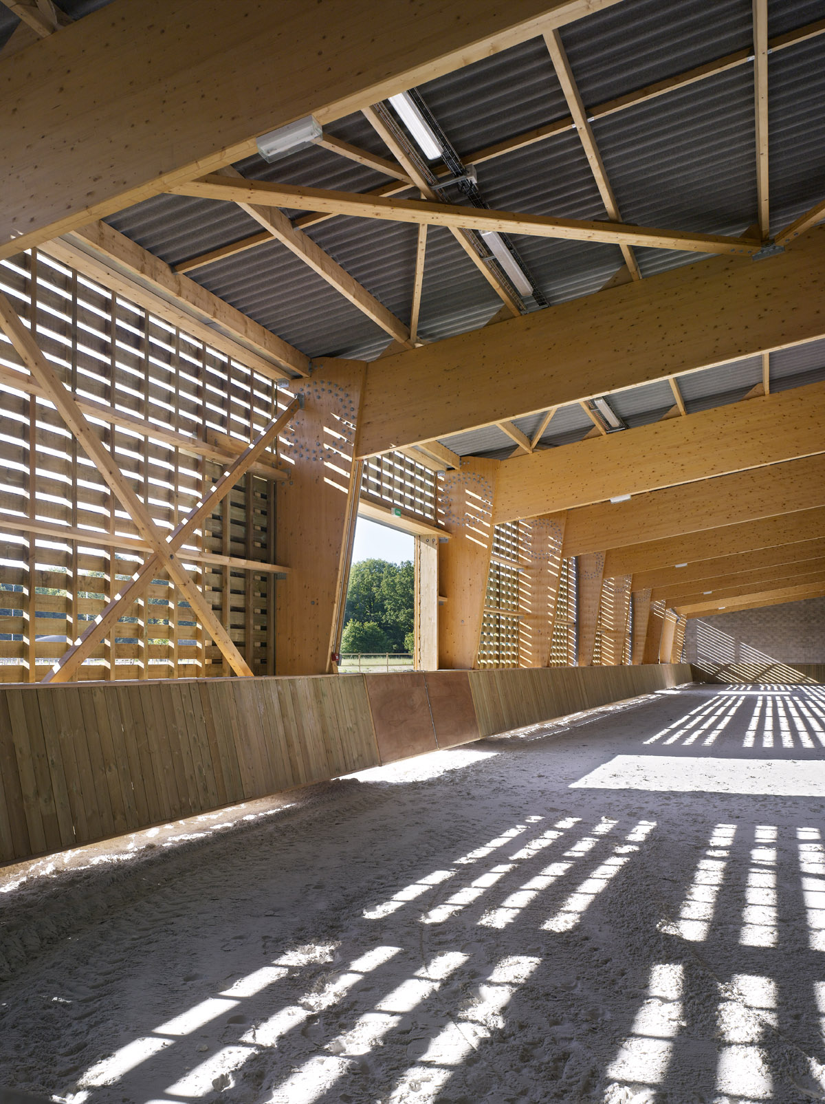 Equestrian center by B+C Architectes - Architizer