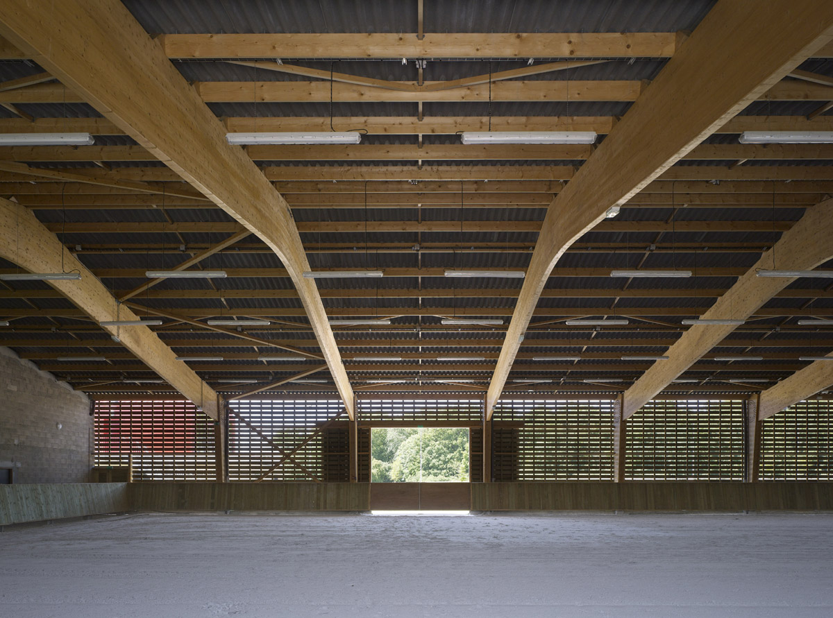 Equestrian center by B+C Architectes - Architizer