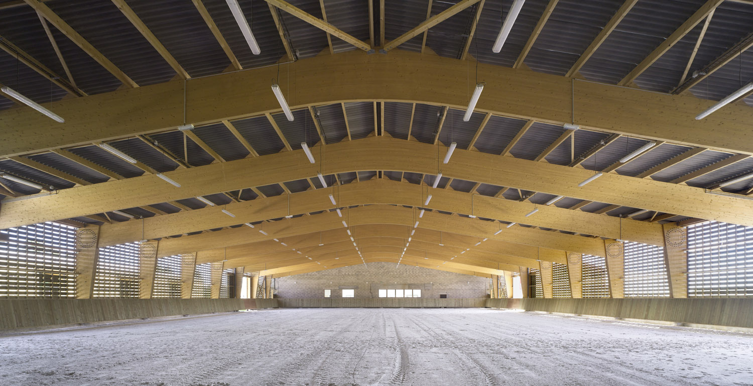 Equestrian center by B+C Architectes - Architizer