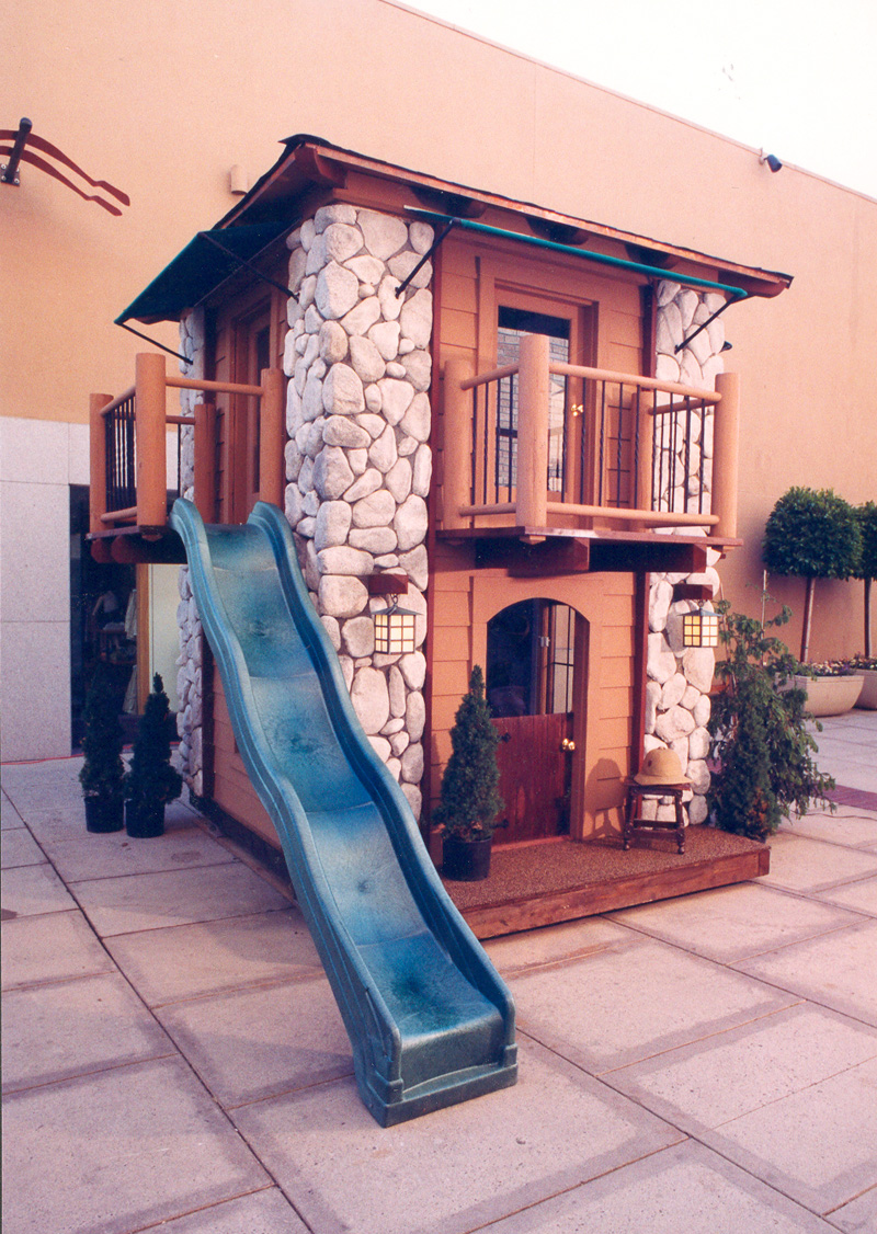 Charity playhouses - Dreams Happen Playhouse Auction benefitting ...