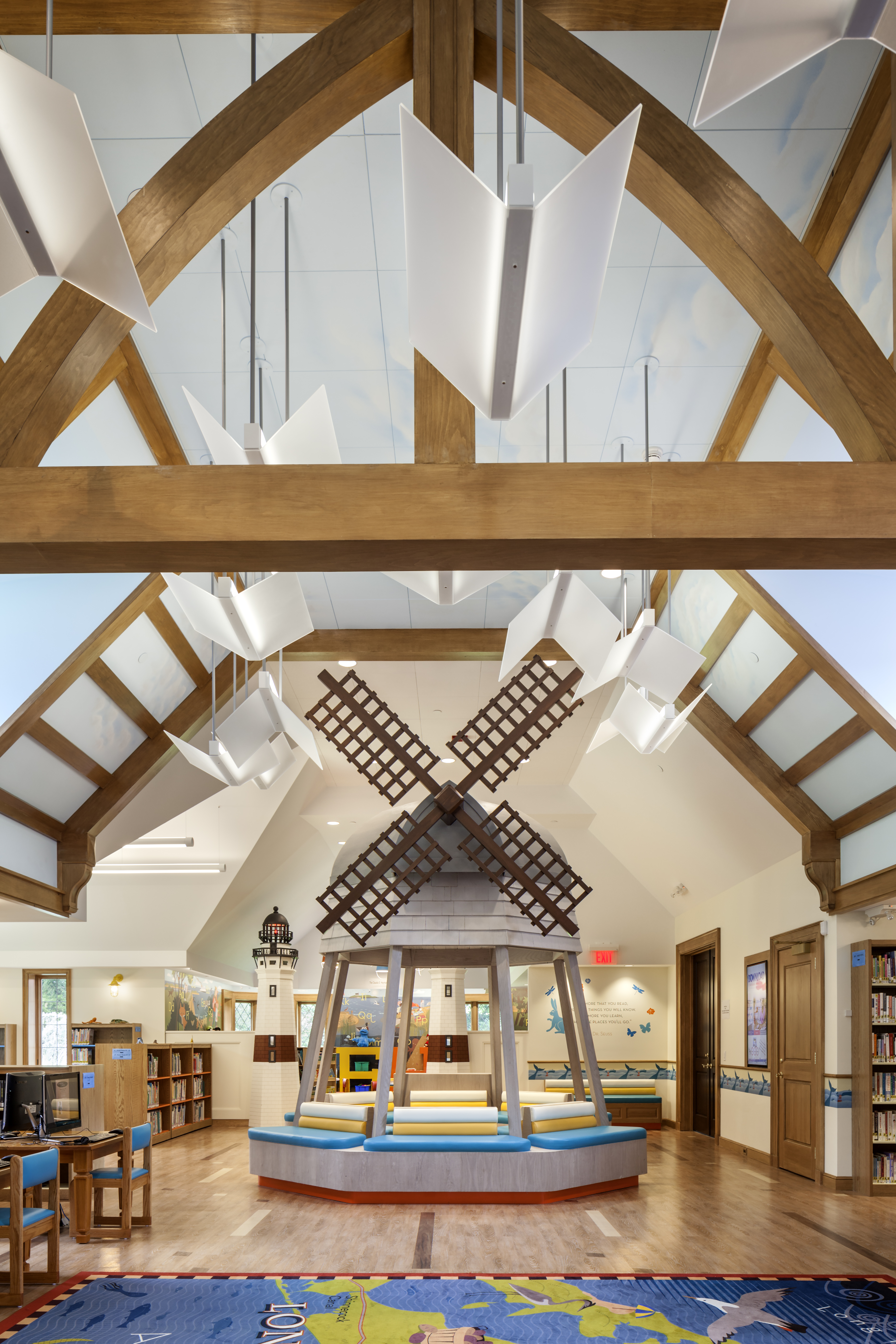 Children's Reading Room at The East Hampton Public Library by SKOLNICK ...