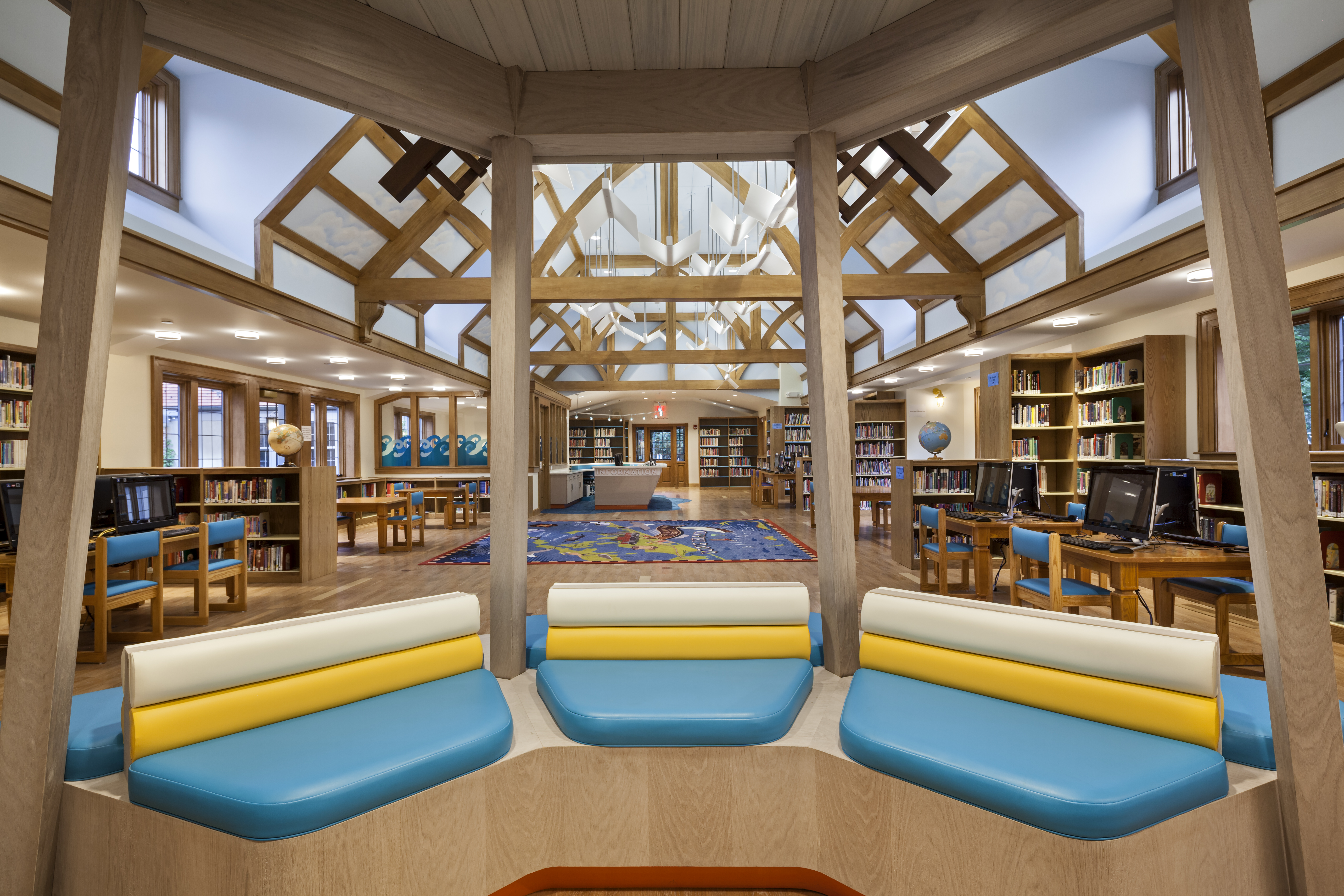 Children's Reading Room at The East Hampton Public Library by SKOLNICK ...