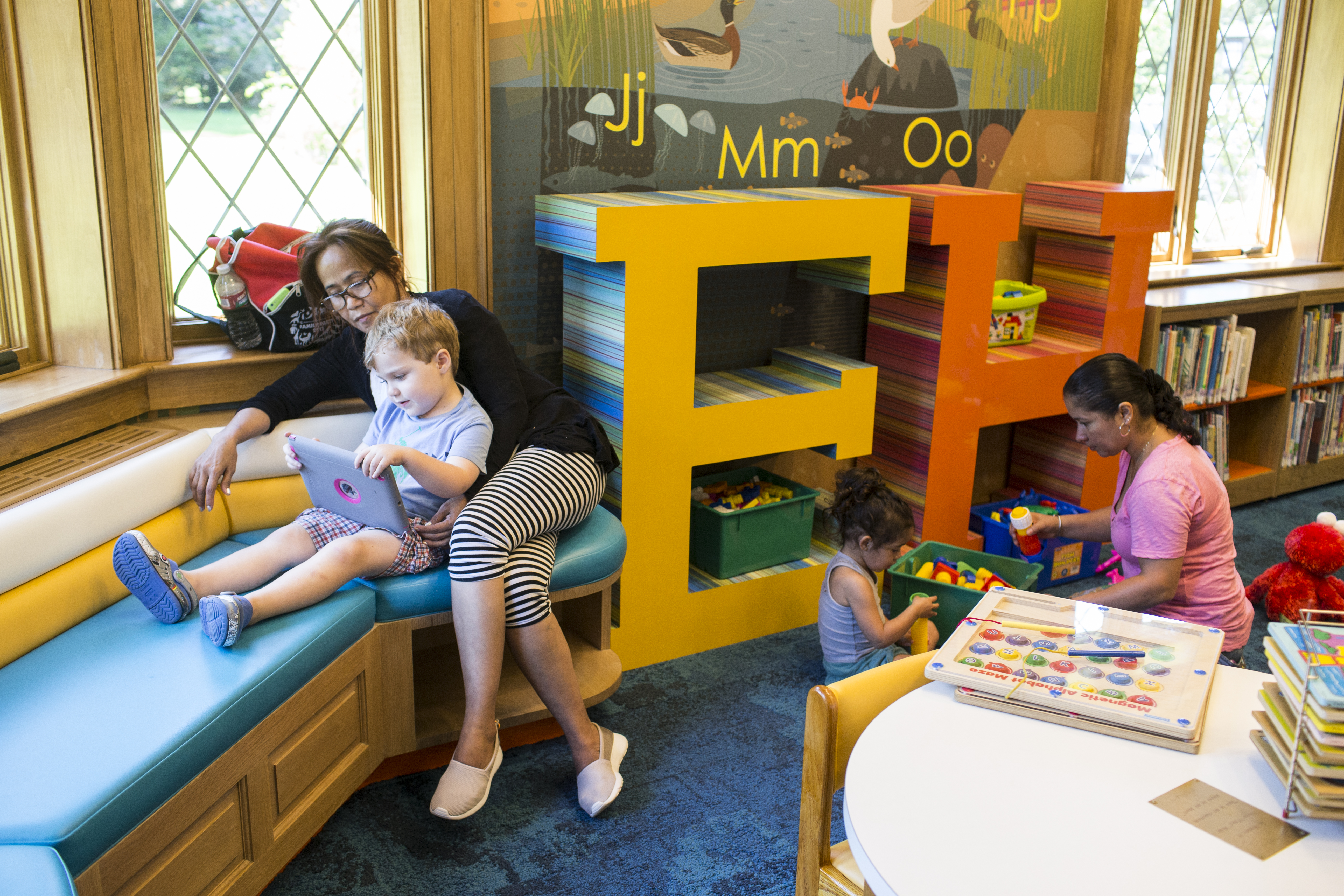 Children's Reading Room at The East Hampton Public Library by SKOLNICK ...