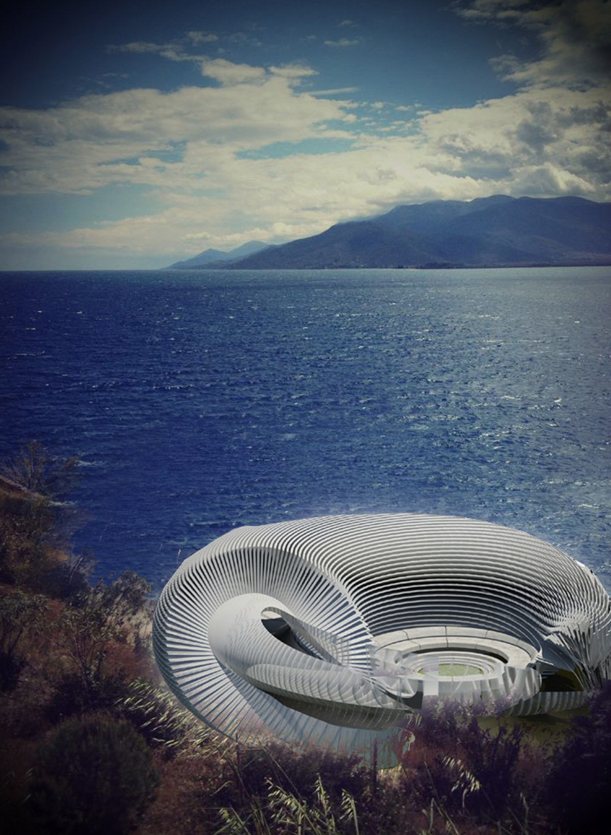 Hydro-electric Tidal House by Margot Krasojevic Architecture - Architizer