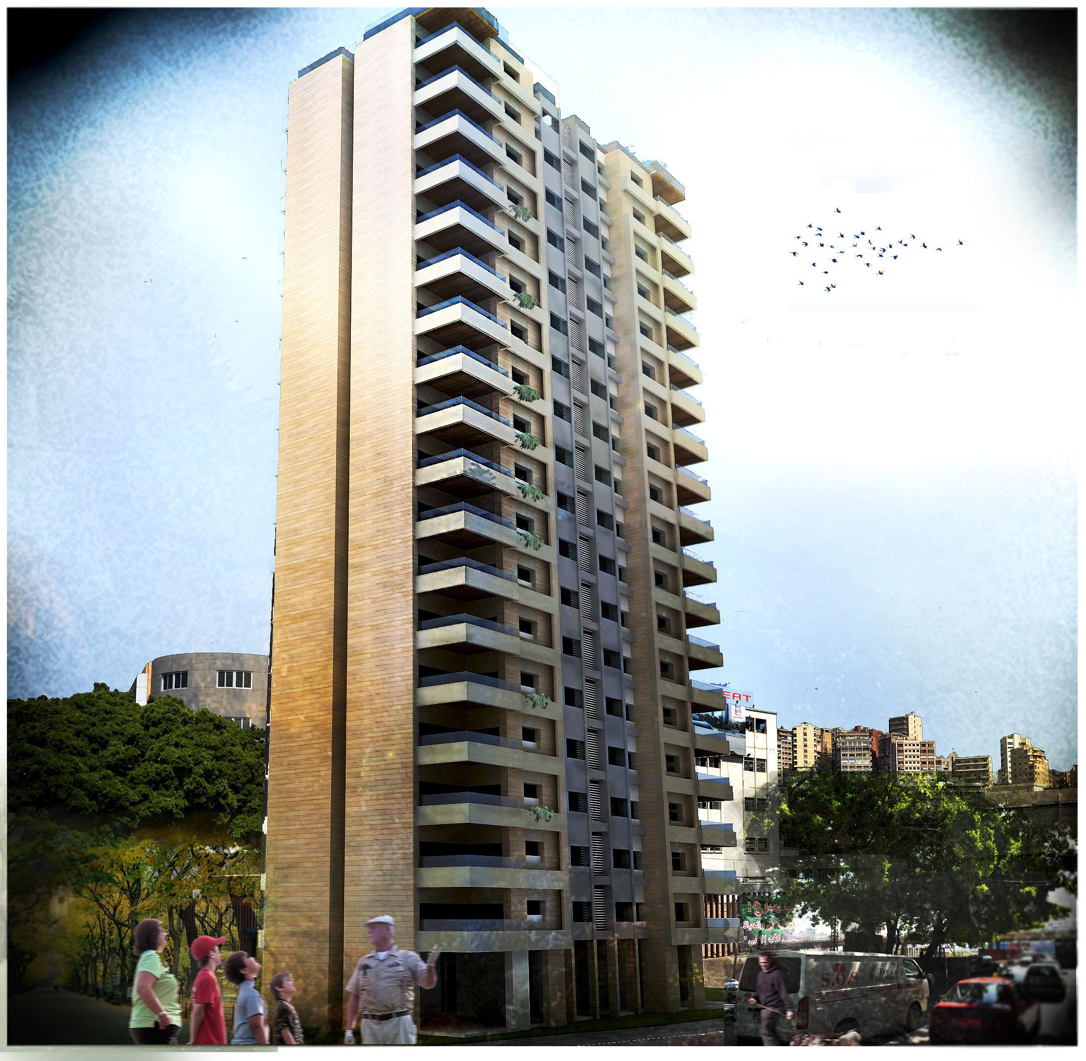 Adlieh Tower by rktecture-Architecture,Art, & Interior Design - Architizer