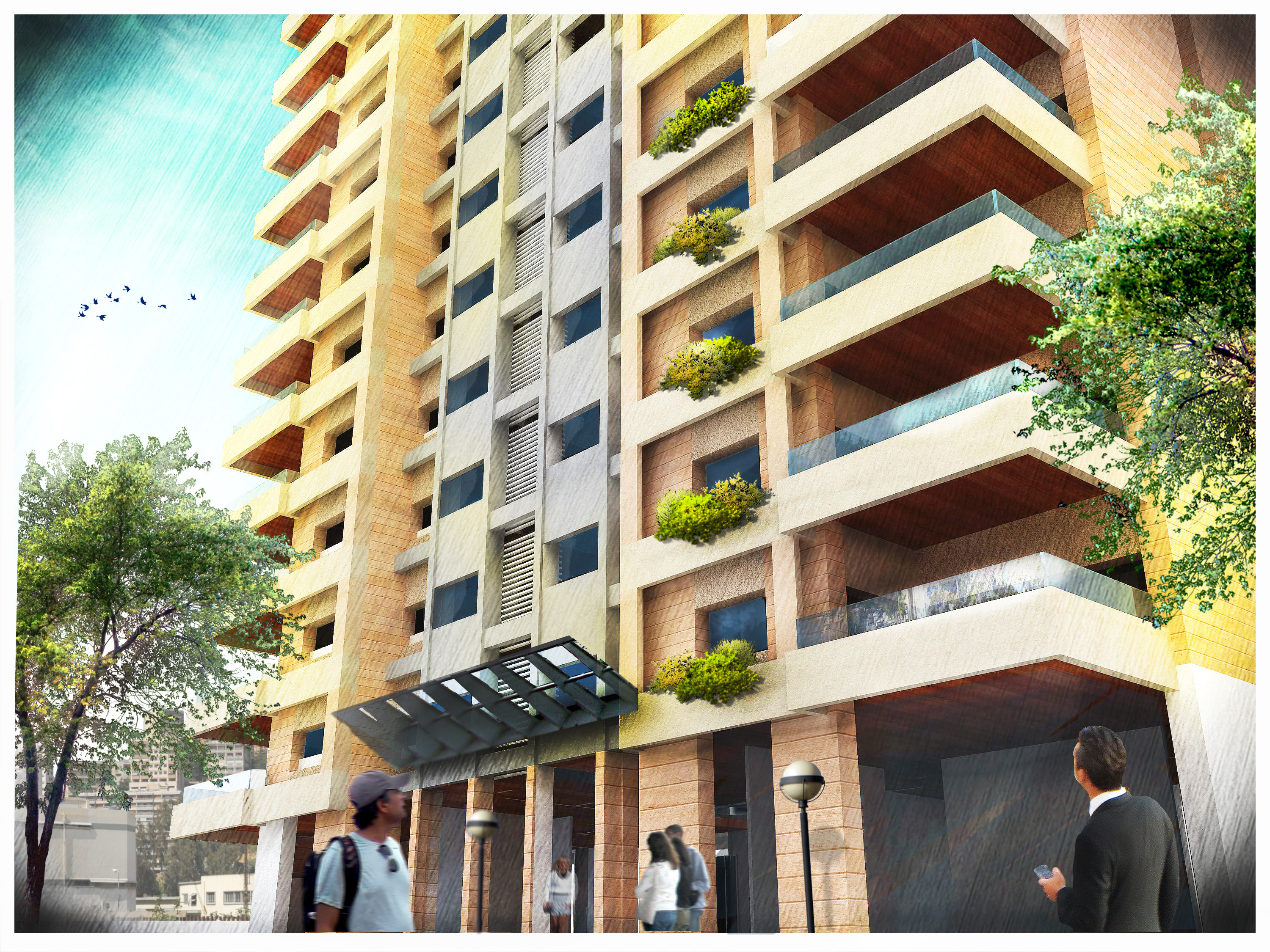 Adlieh Tower by rktecture-Architecture,Art, & Interior Design - Architizer