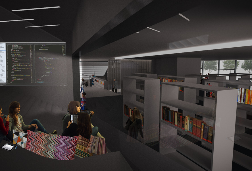 Daegu Gosan Public Library competition entry - Architizer