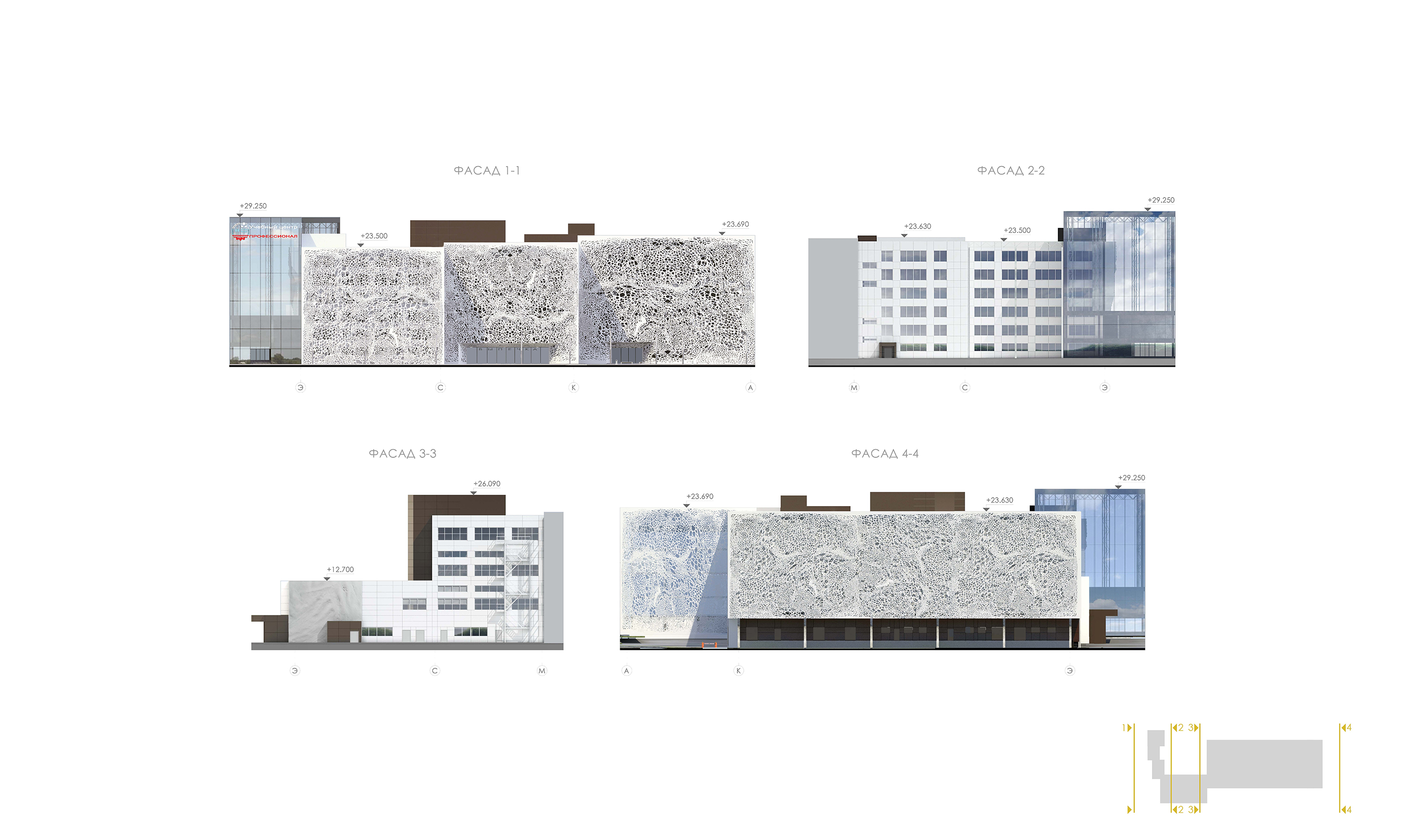 The architectural concept for the reconstruction of the Baking Factory ...