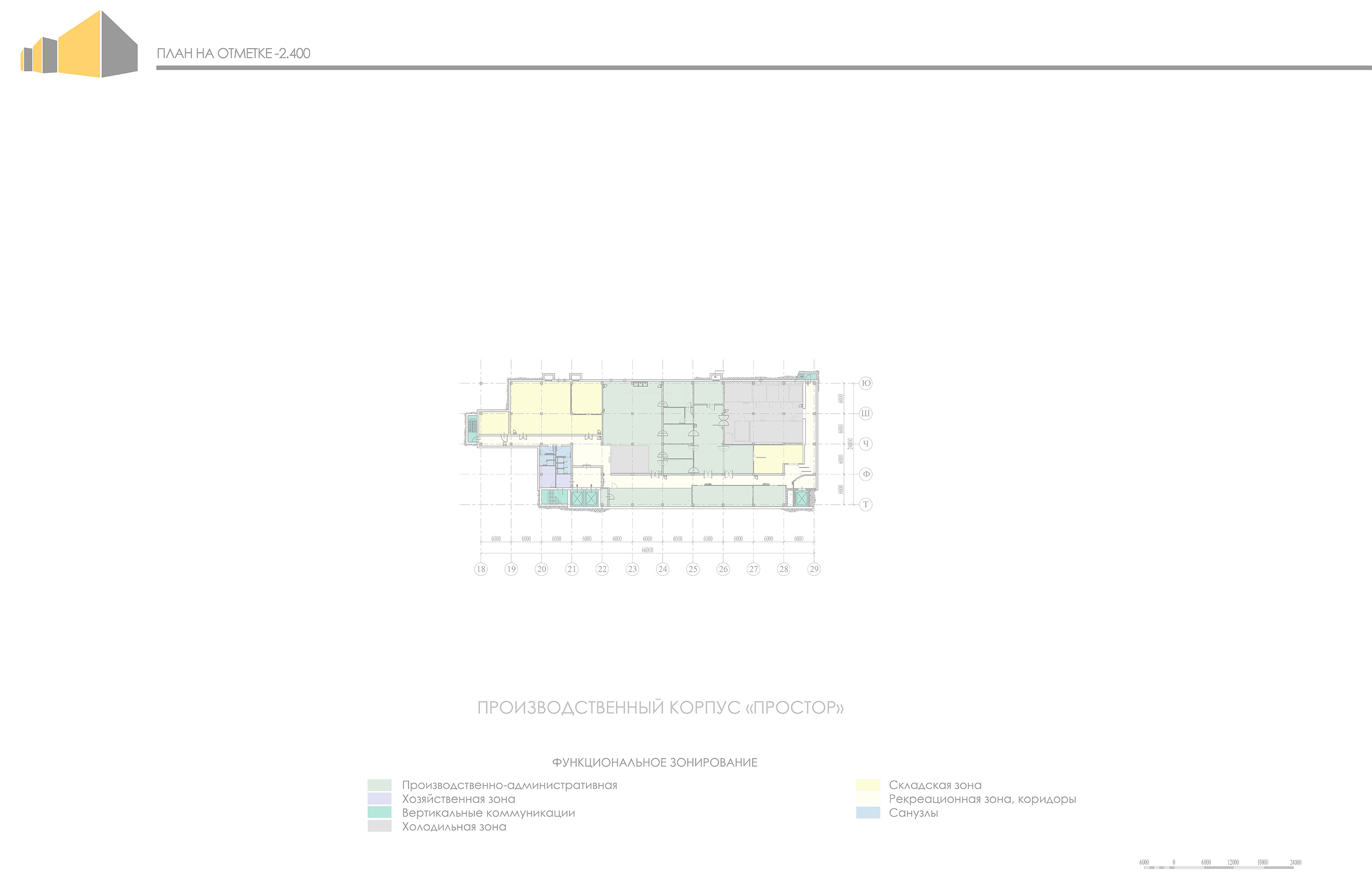 The architectural concept for the reconstruction of the Baking Factory ...