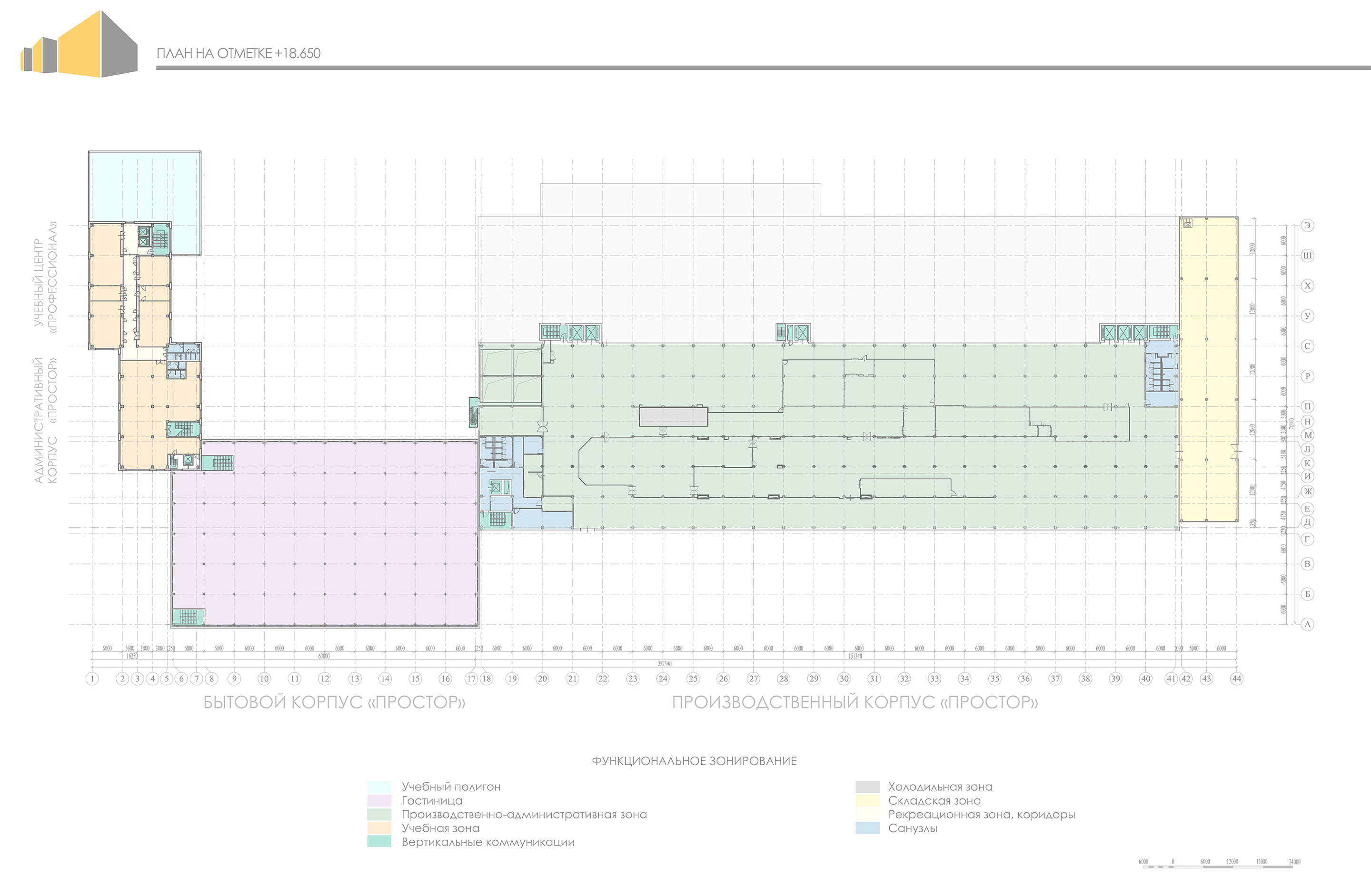 The architectural concept for the reconstruction of the Baking Factory ...