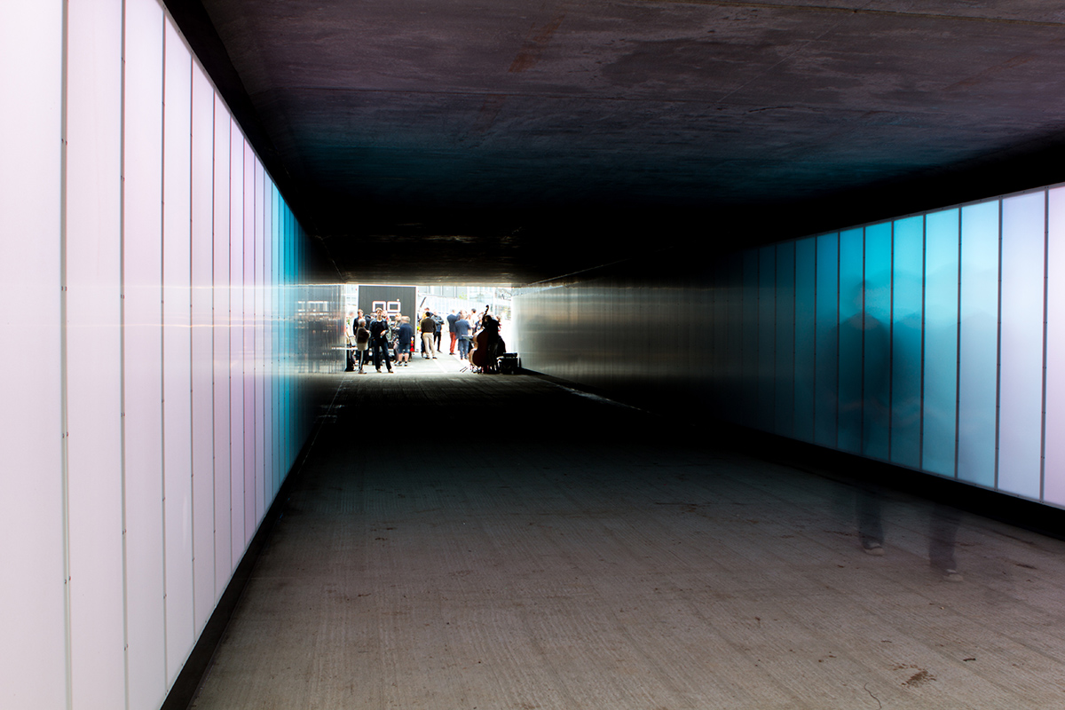 Interference: An Interactive Tunnel by Kollision - Architizer