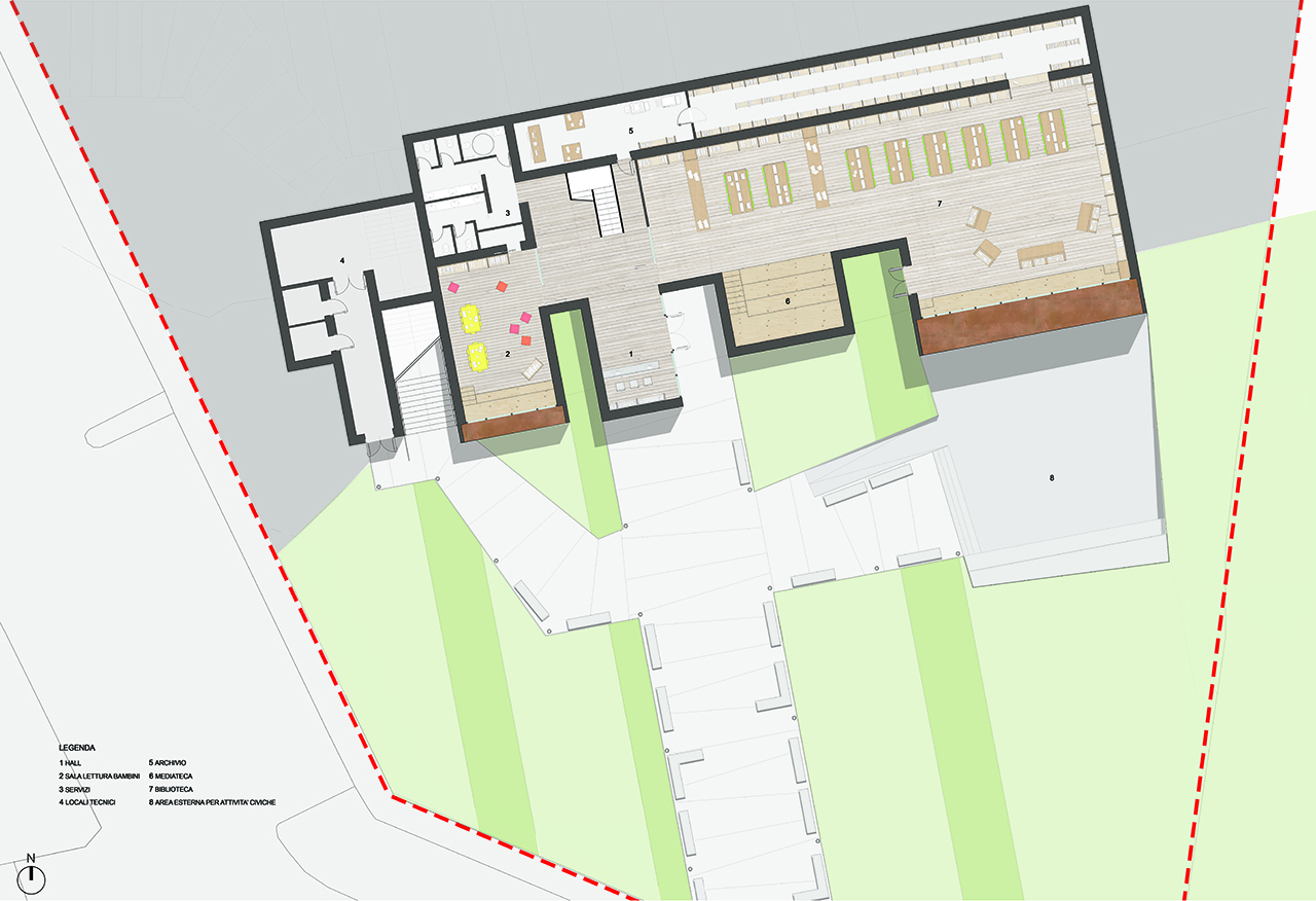 NEW PUBLIC LIBRARY by TWOSIX architecture - Architizer