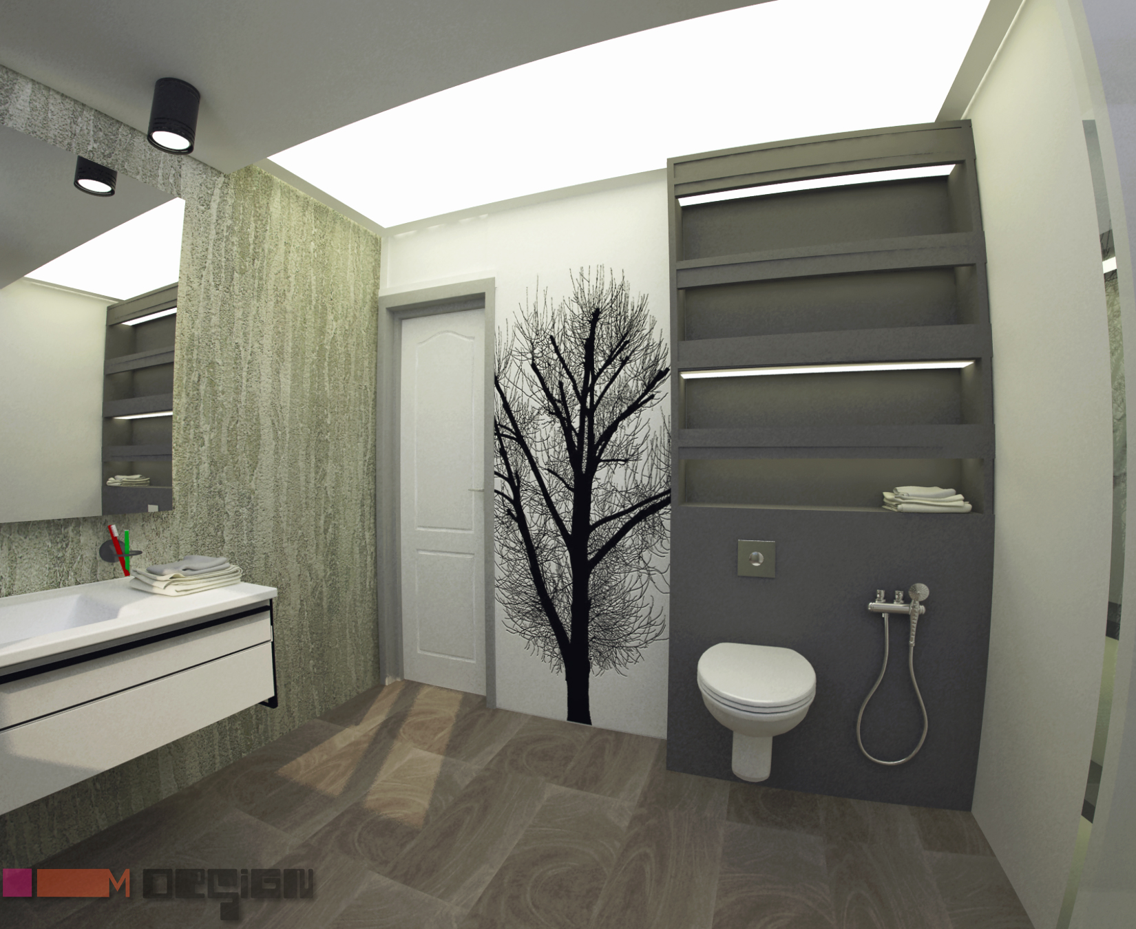Interior design bathroom by Mario Dimitrov 2014 by M&K DESIGN AB ...