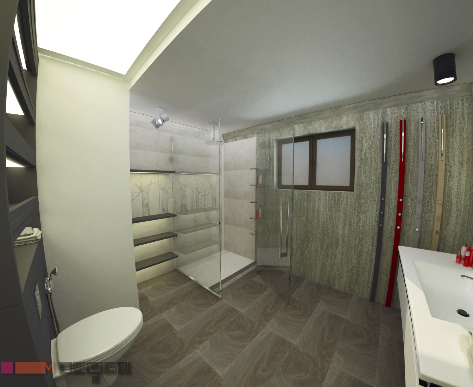 Interior design bathroom by Mario Dimitrov 2014 by M&K DESIGN AB ...