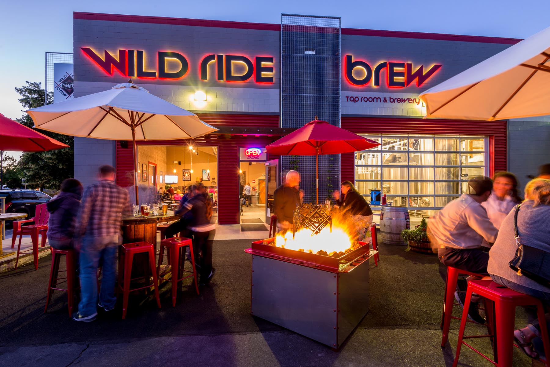 Wild Ride Brew Co. Brewery and Tasting Room by Ascent Architecture ...