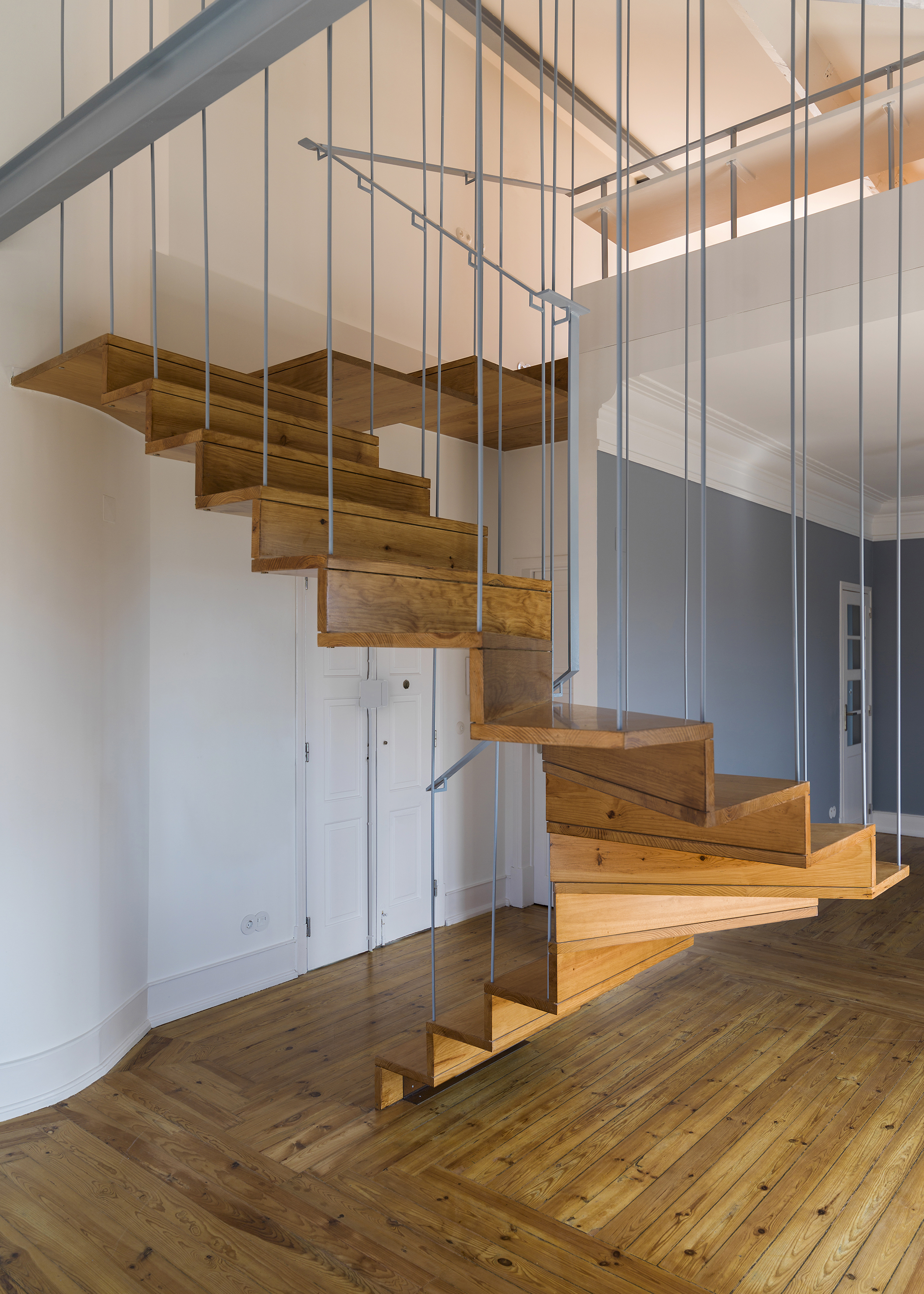 Hanging Stairs - Interior Extension and Renewal - Architizer