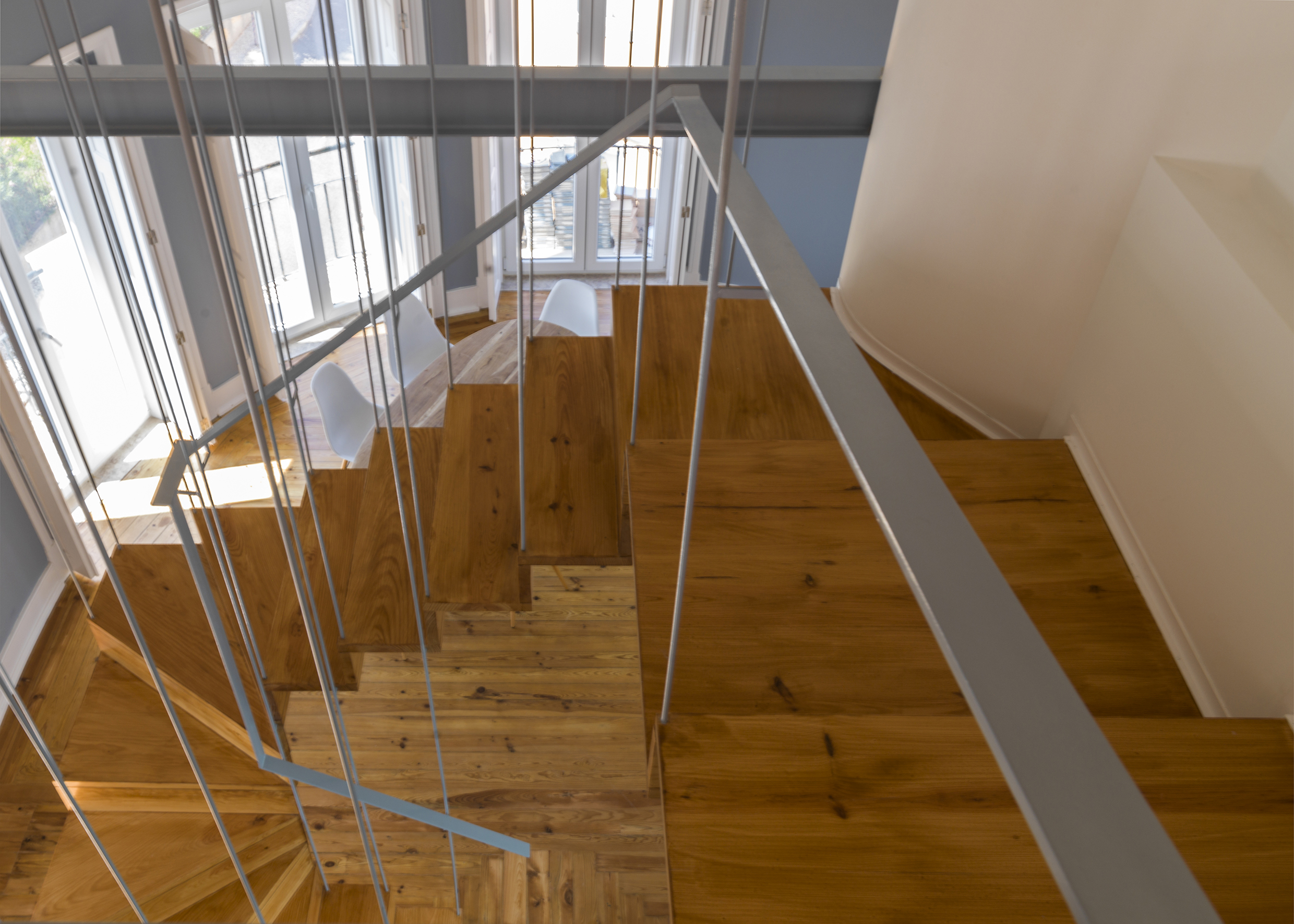 Hanging Stairs - Interior Extension and Renewal by António Costa Lima ...