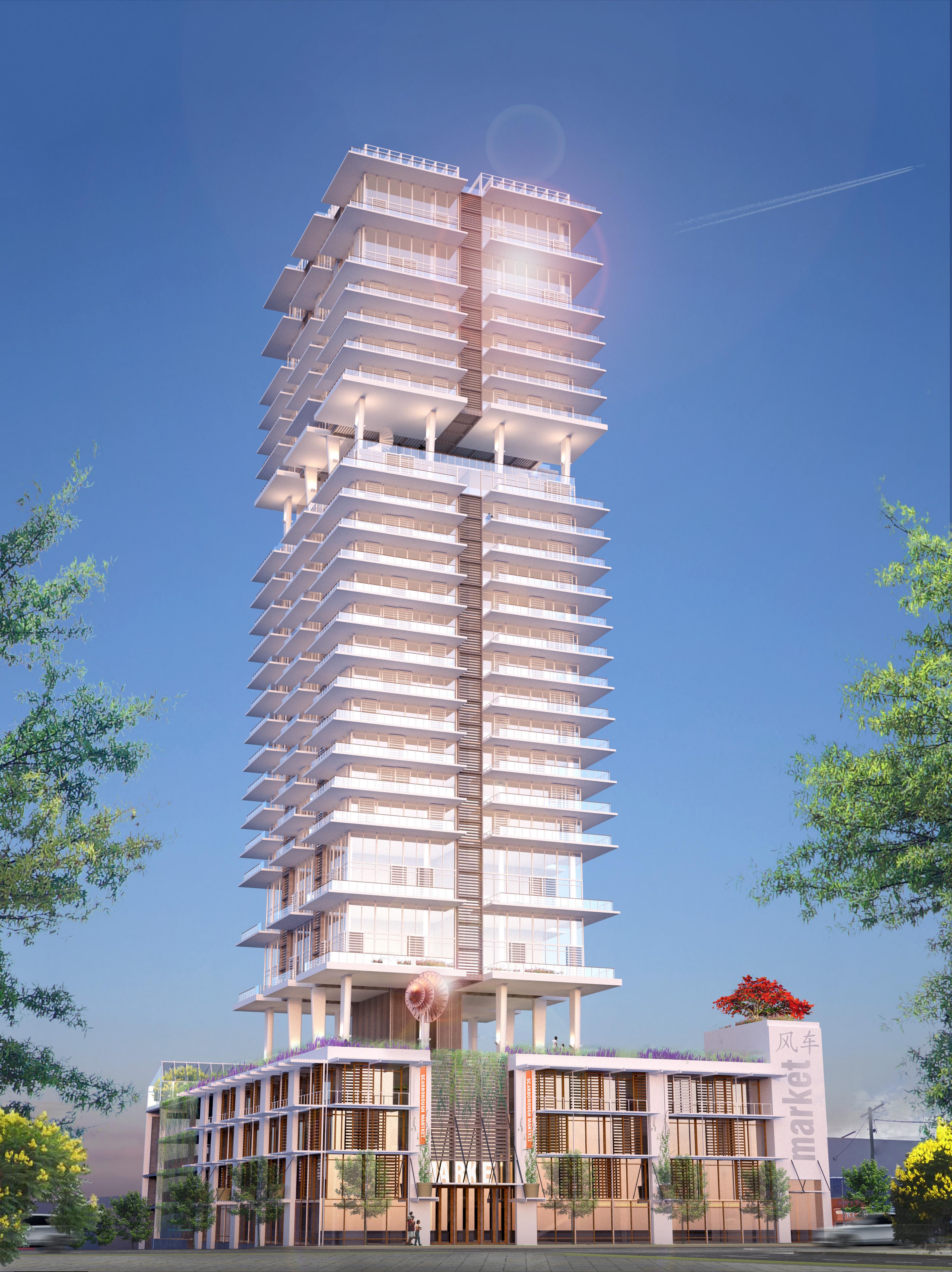 Scarborough Market Tower by Walter Chatham Architect - Architizer