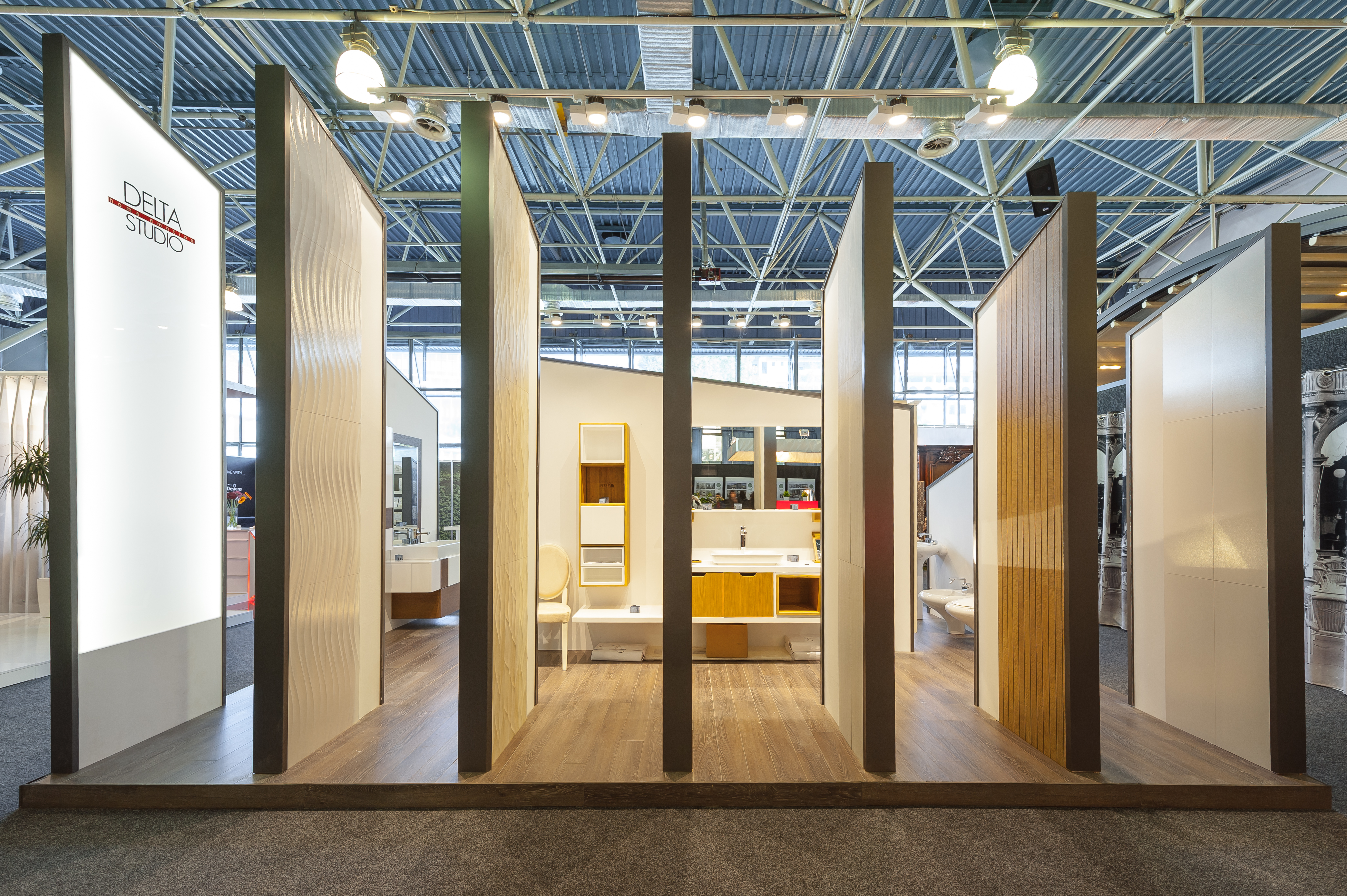 Delta Studio Stand Design | DAS Interior show 2014 by AB+Partners ...