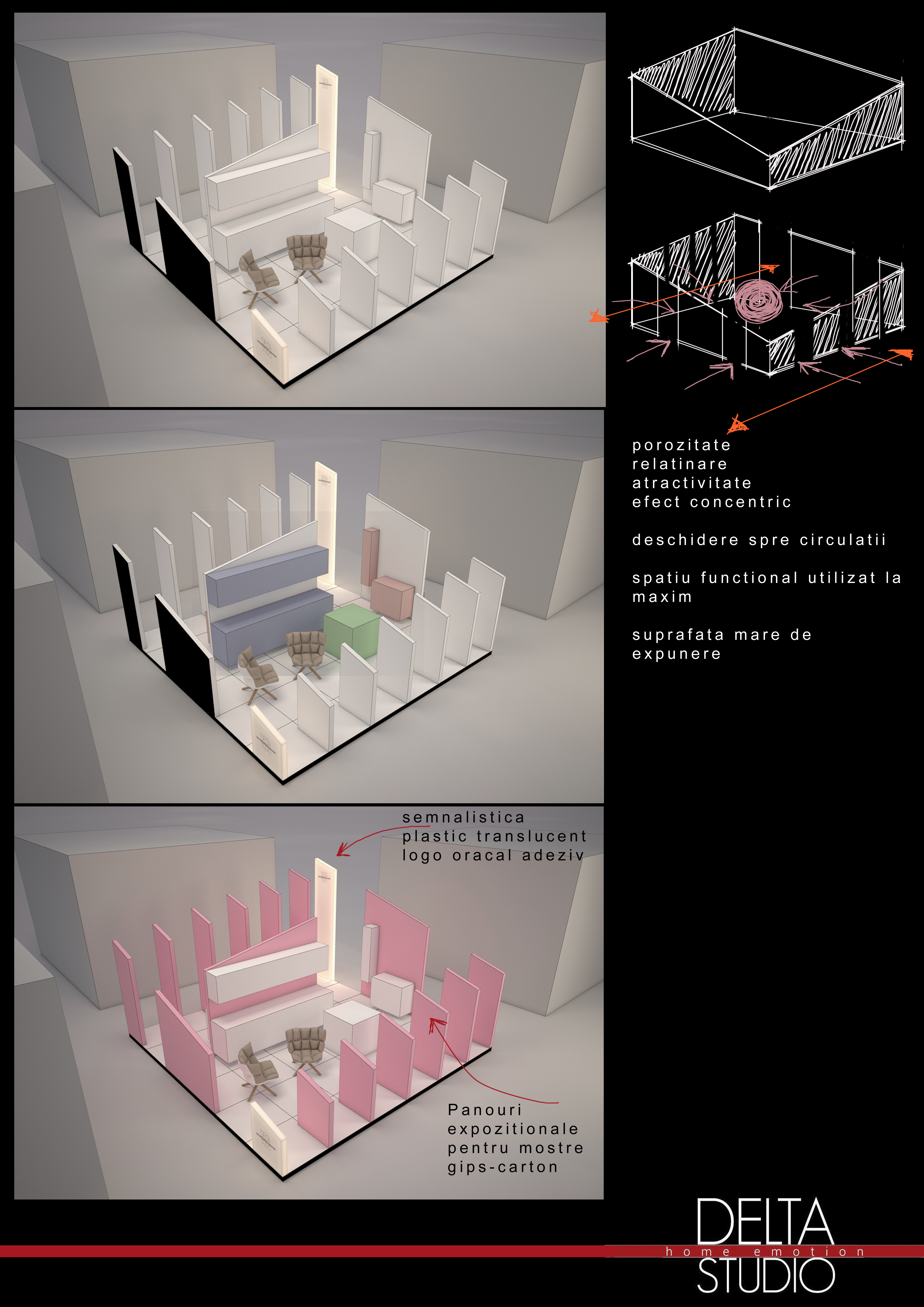 Delta Studio Stand Design | DAS Interior show 2014 by AB+Partners ...