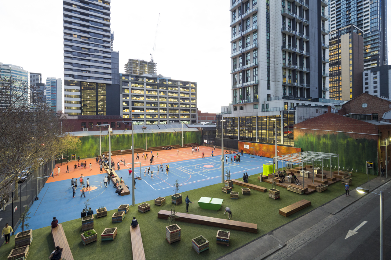 RMIT University A'Beckett Urban Square by Peter Elliott Architecture ...